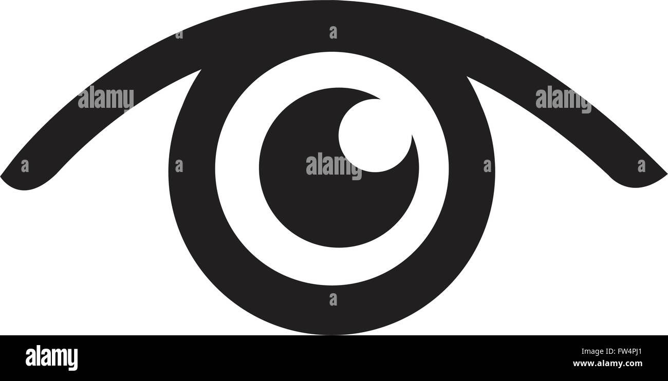 Eye icon illustration Stock Vector Image & Art - Alamy