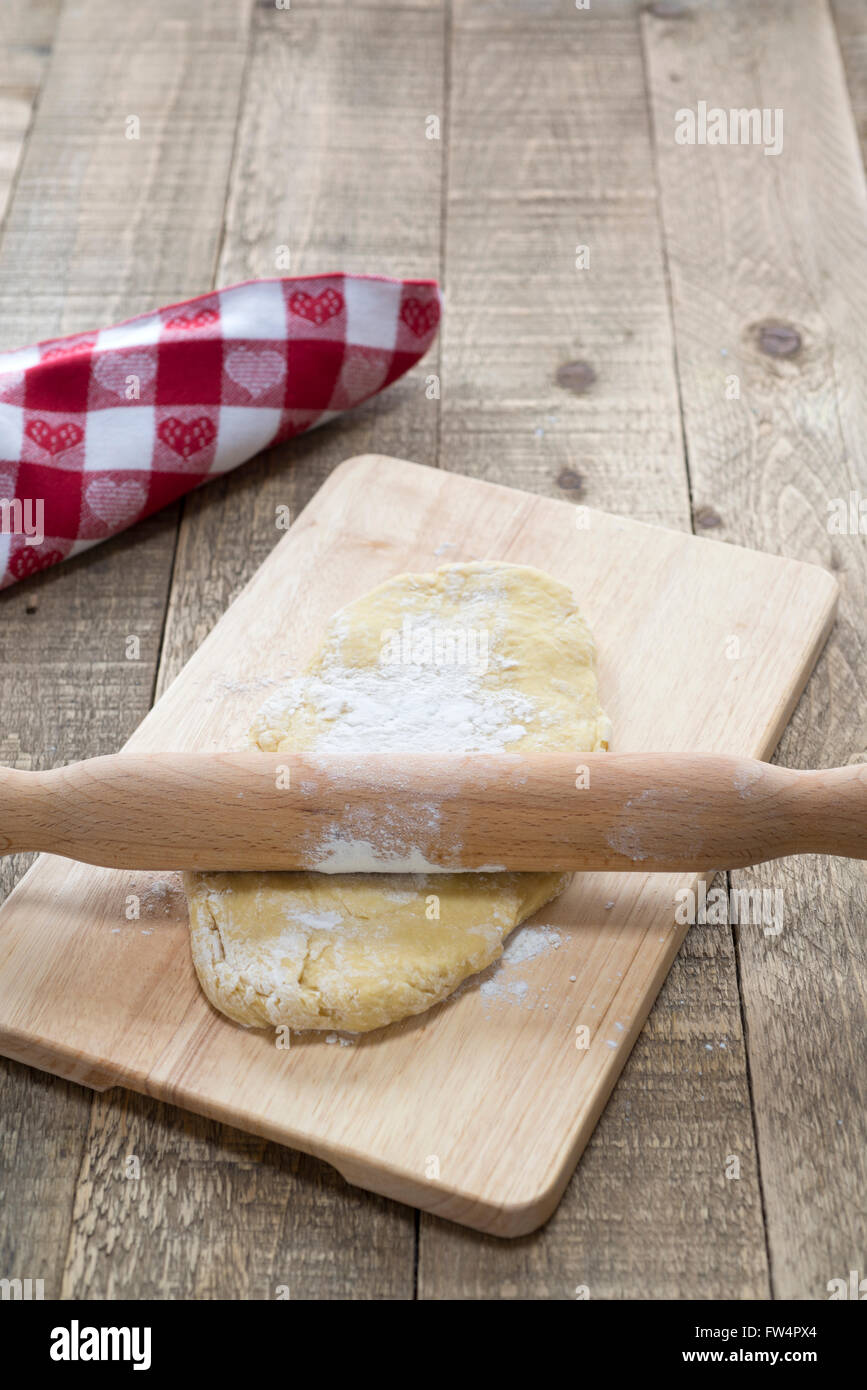Preparing dough rolling hi-res stock photography and images - Alamy