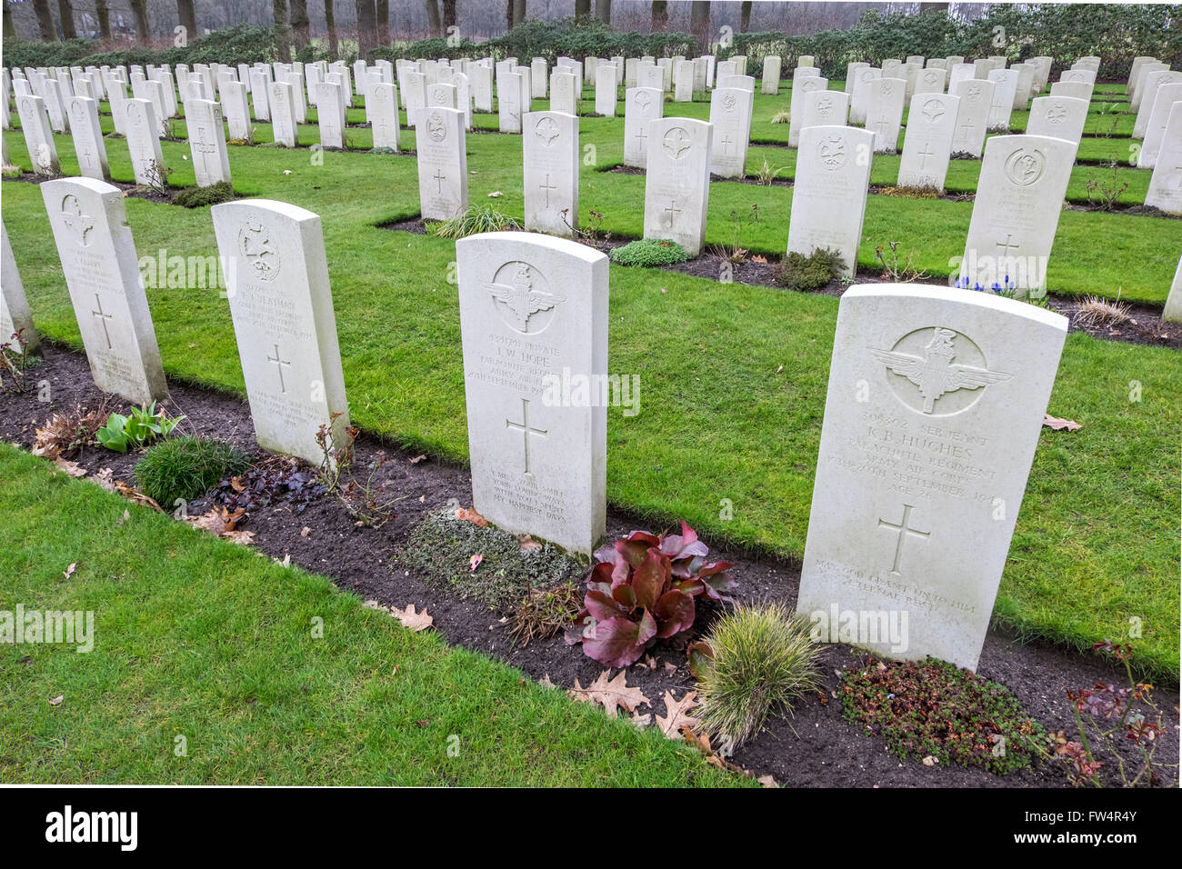 Arnhem Oosterbeek War Cemetery High Resolution Stock Photography and ...