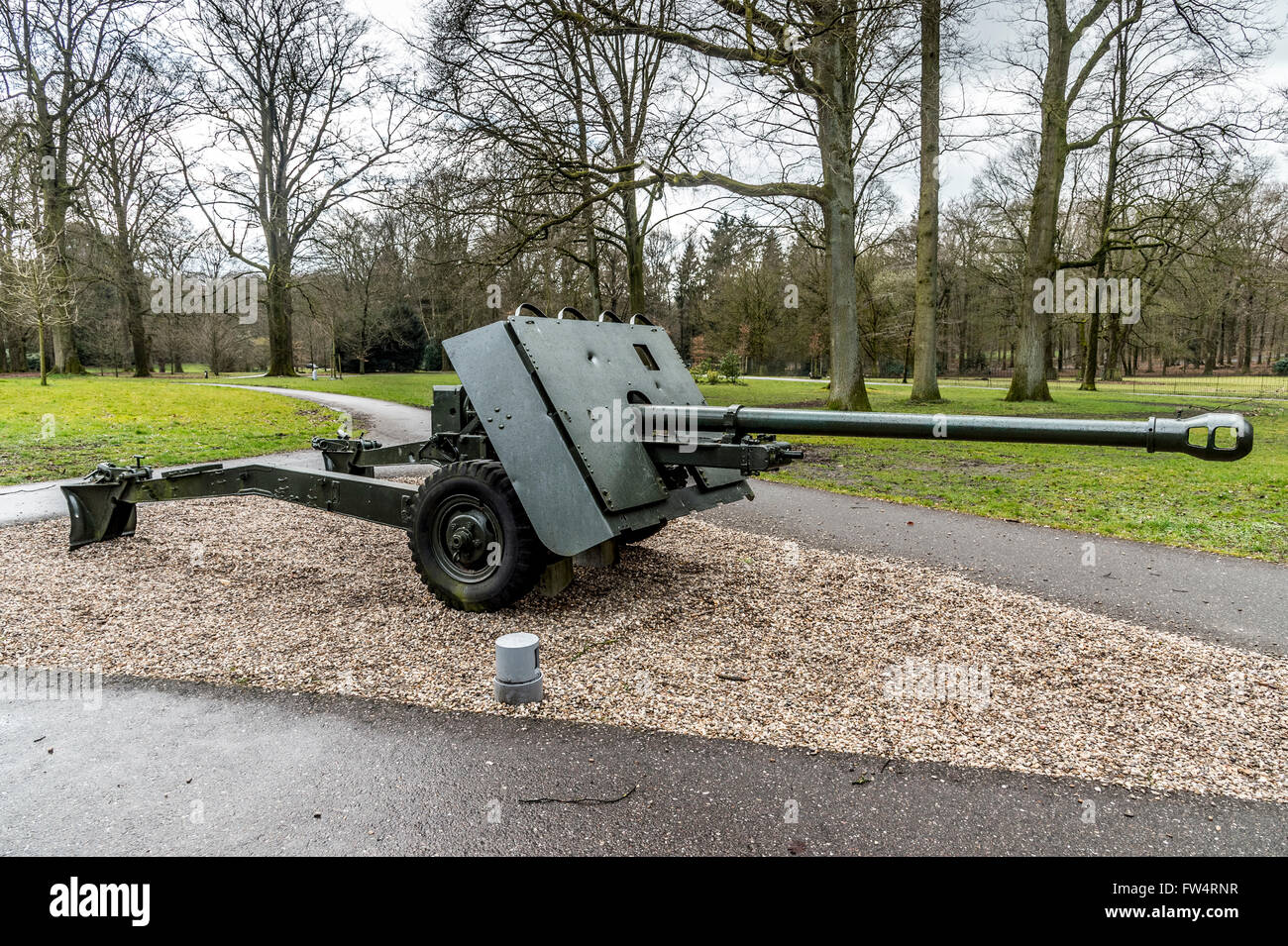 25 pounder field gun hi-res stock photography and images - Alamy