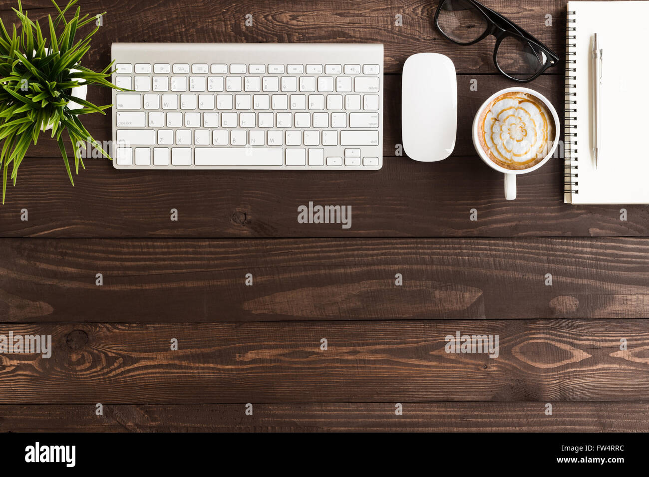 Old computer keyboard top view hi-res stock photography and images - Alamy
