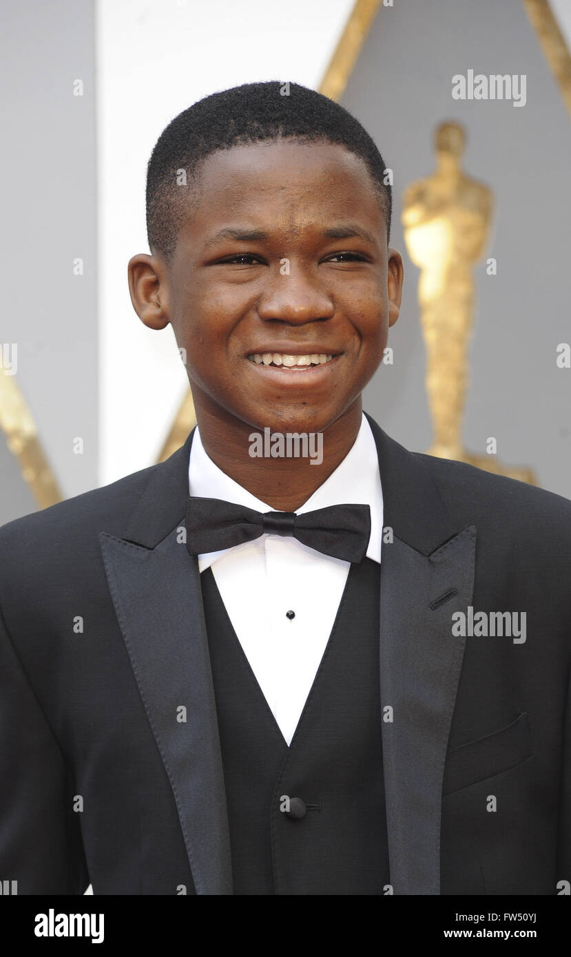 The 88th Annual Academy Awards Arrivals Featuring: Abraham Attah Where ...