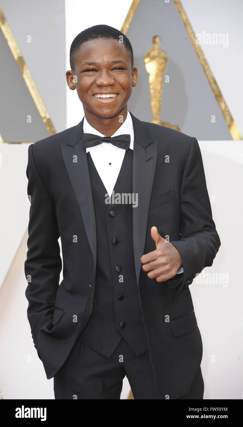 The 88th Annual Academy Awards Arrivals Featuring: Abraham Attah Where ...
