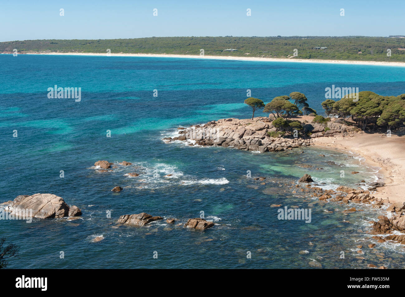 Bunker Bay at the north of Cape Naturaliste, Cape Leeuwin National Park ...