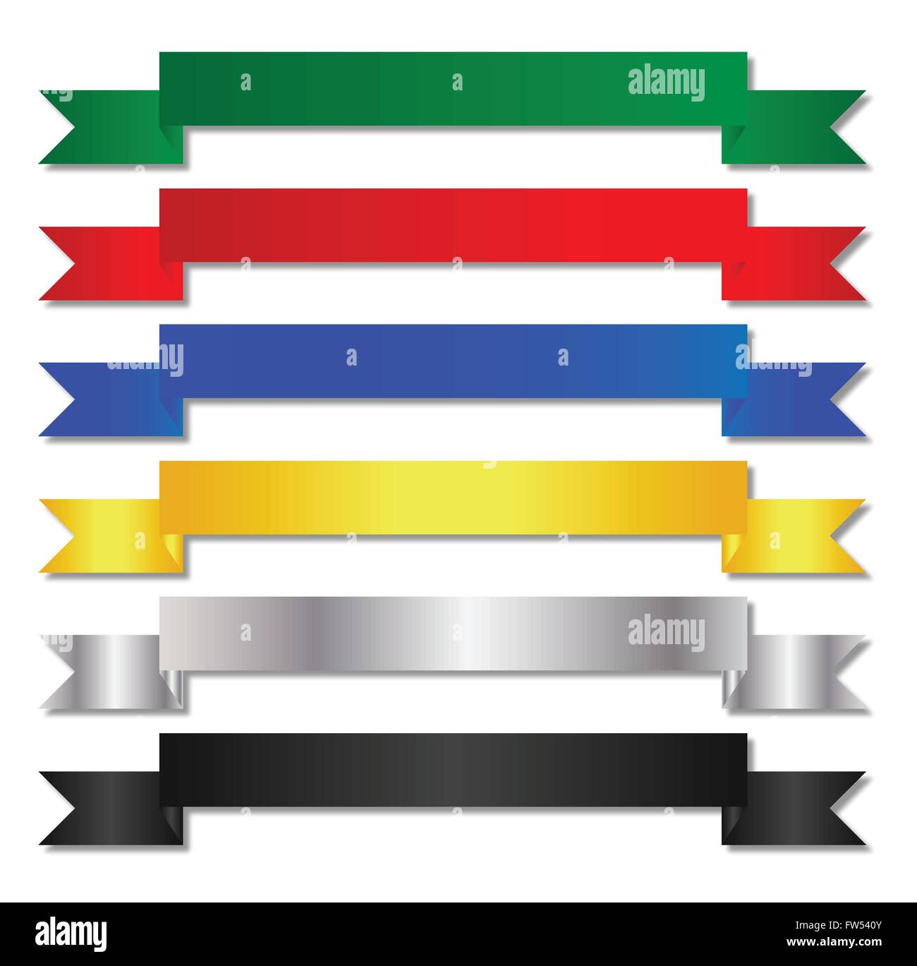 Ribbons banner Stock Vector Images - Alamy