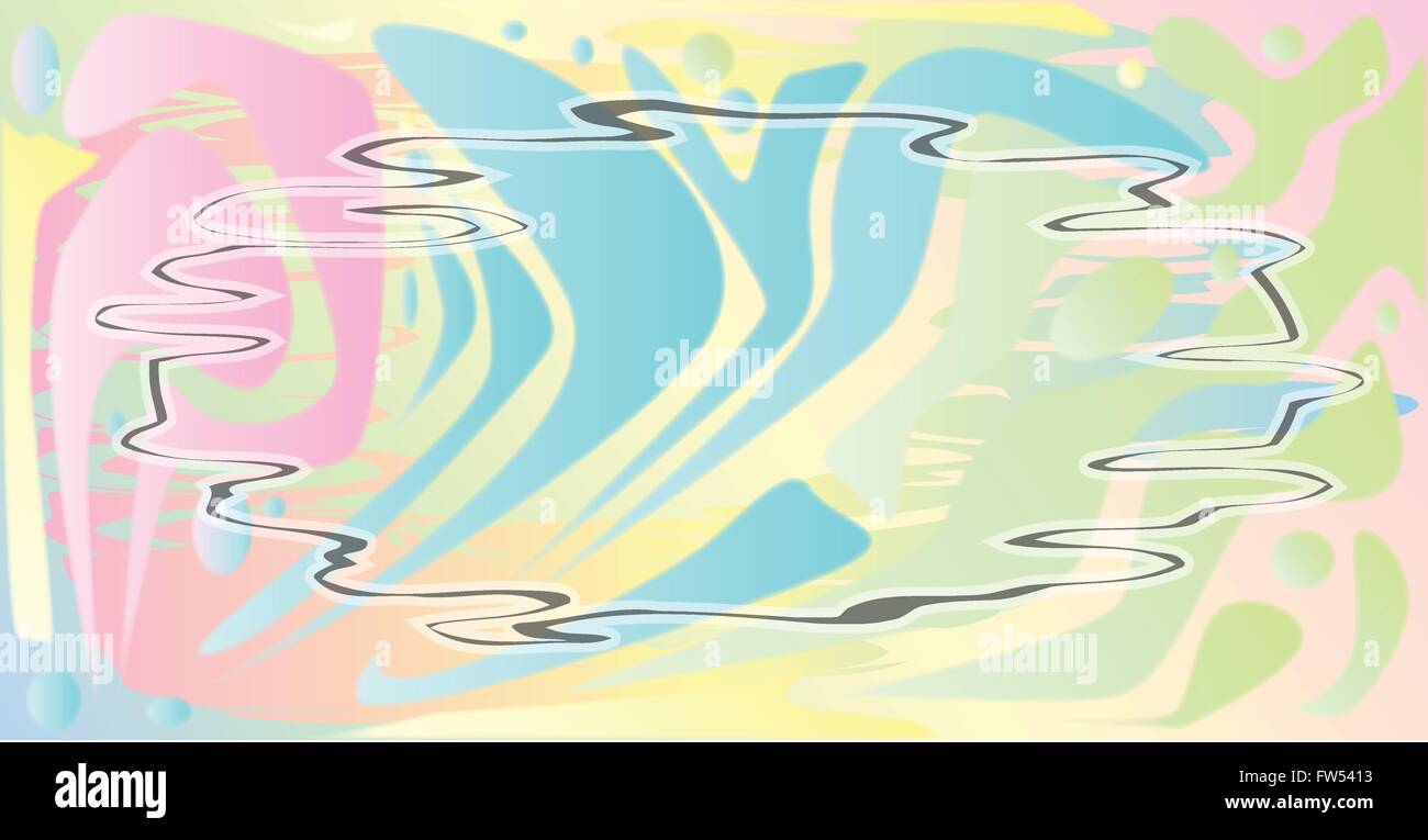 A pale jazz style poster background in pastel colours Stock Vector ...
