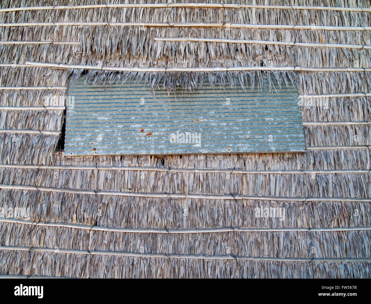 Detail thatch panel hi-res stock photography and images - Alamy
