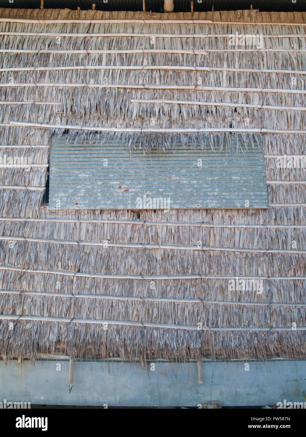 Detail thatch panel hi-res stock photography and images - Alamy