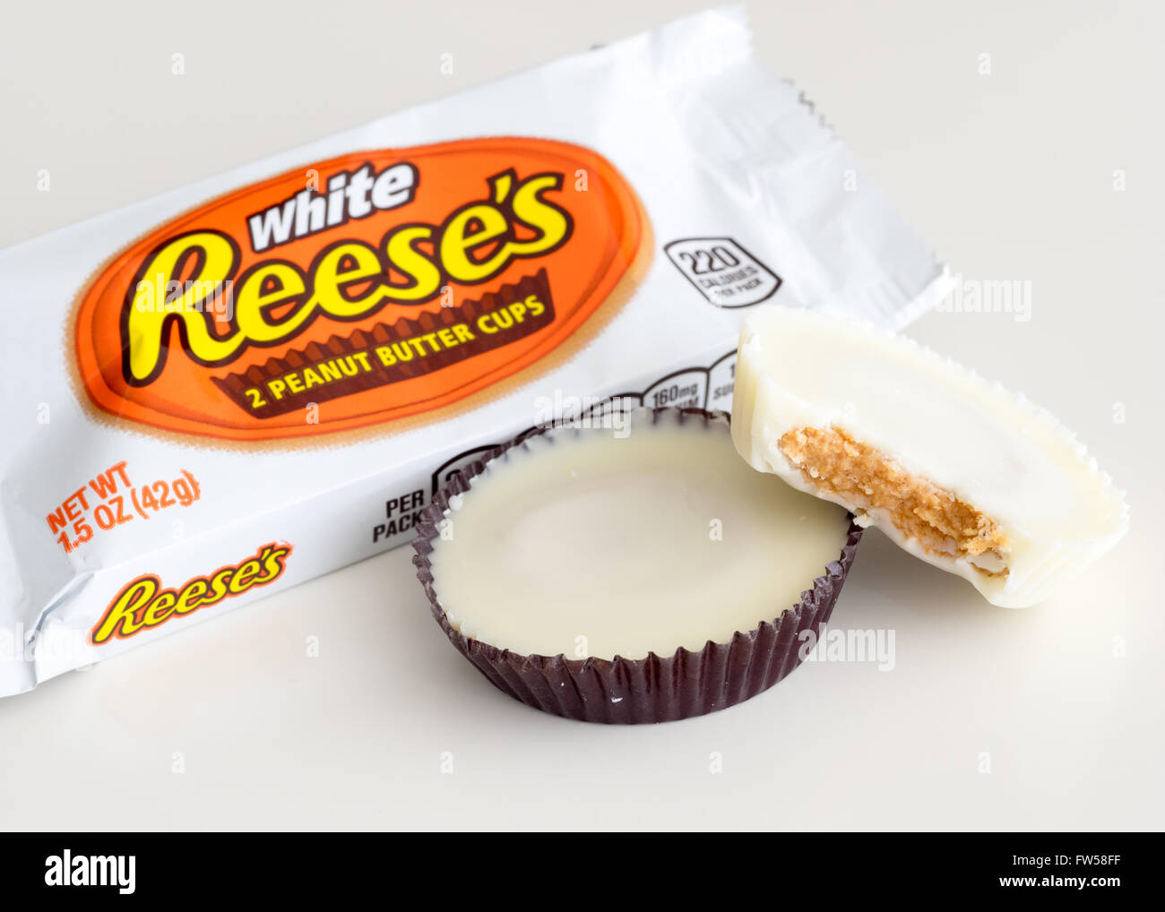 White Reese's Peanut Butter Cups, which are produced by The Hershey ...