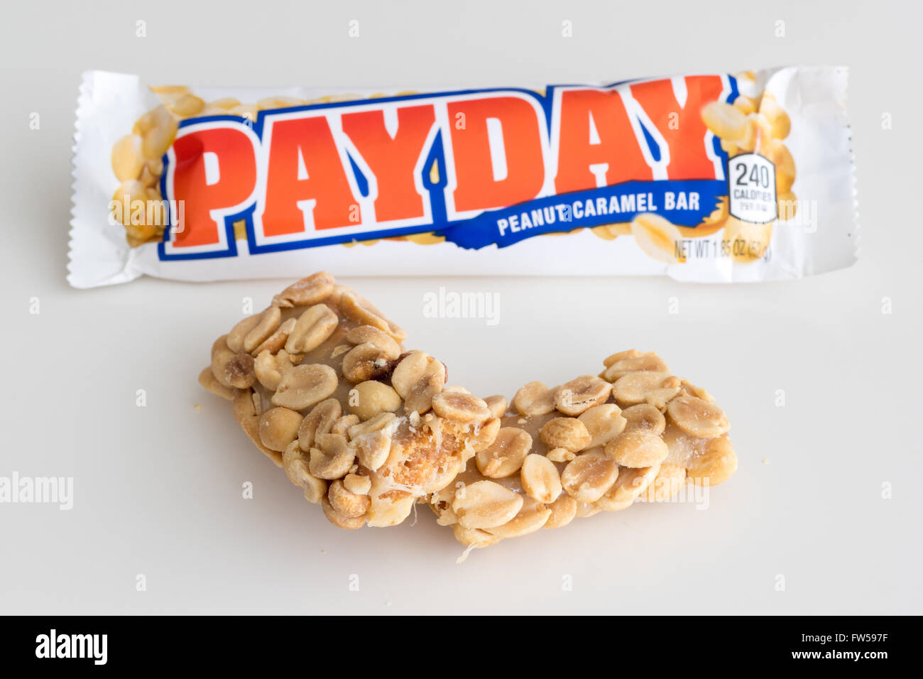 A PayDay candy bar, which is produced by The Hershey Company Stock ...