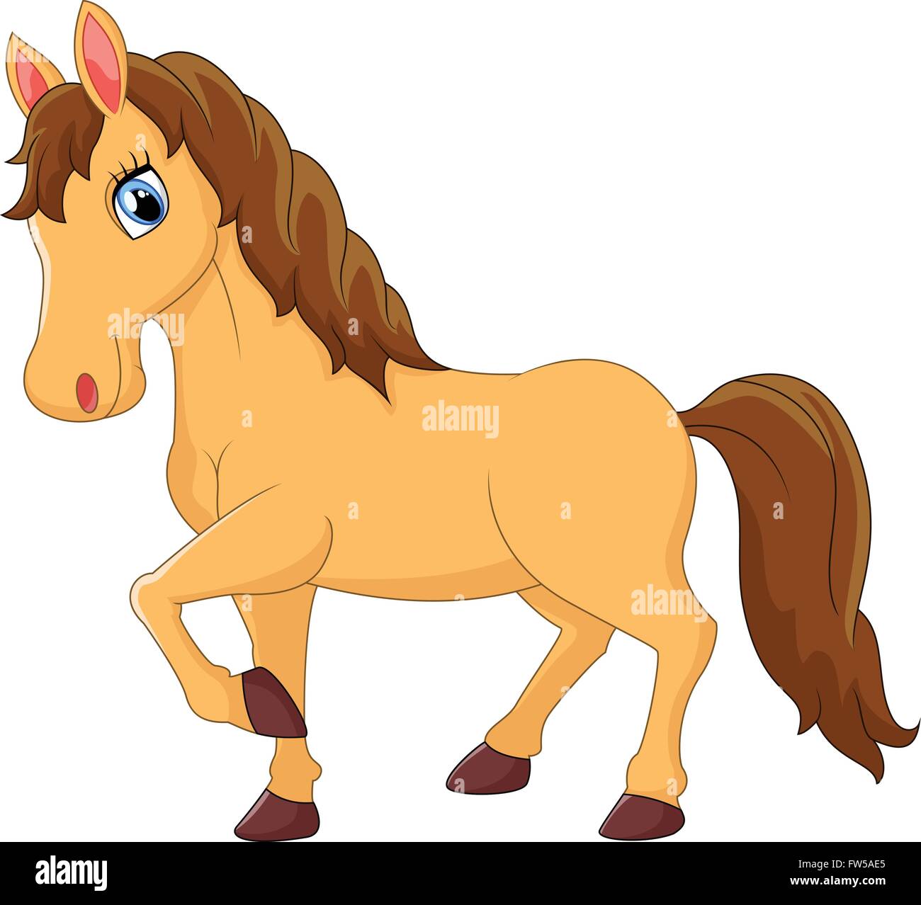 Stand hoof Stock Vector Images - Alamy