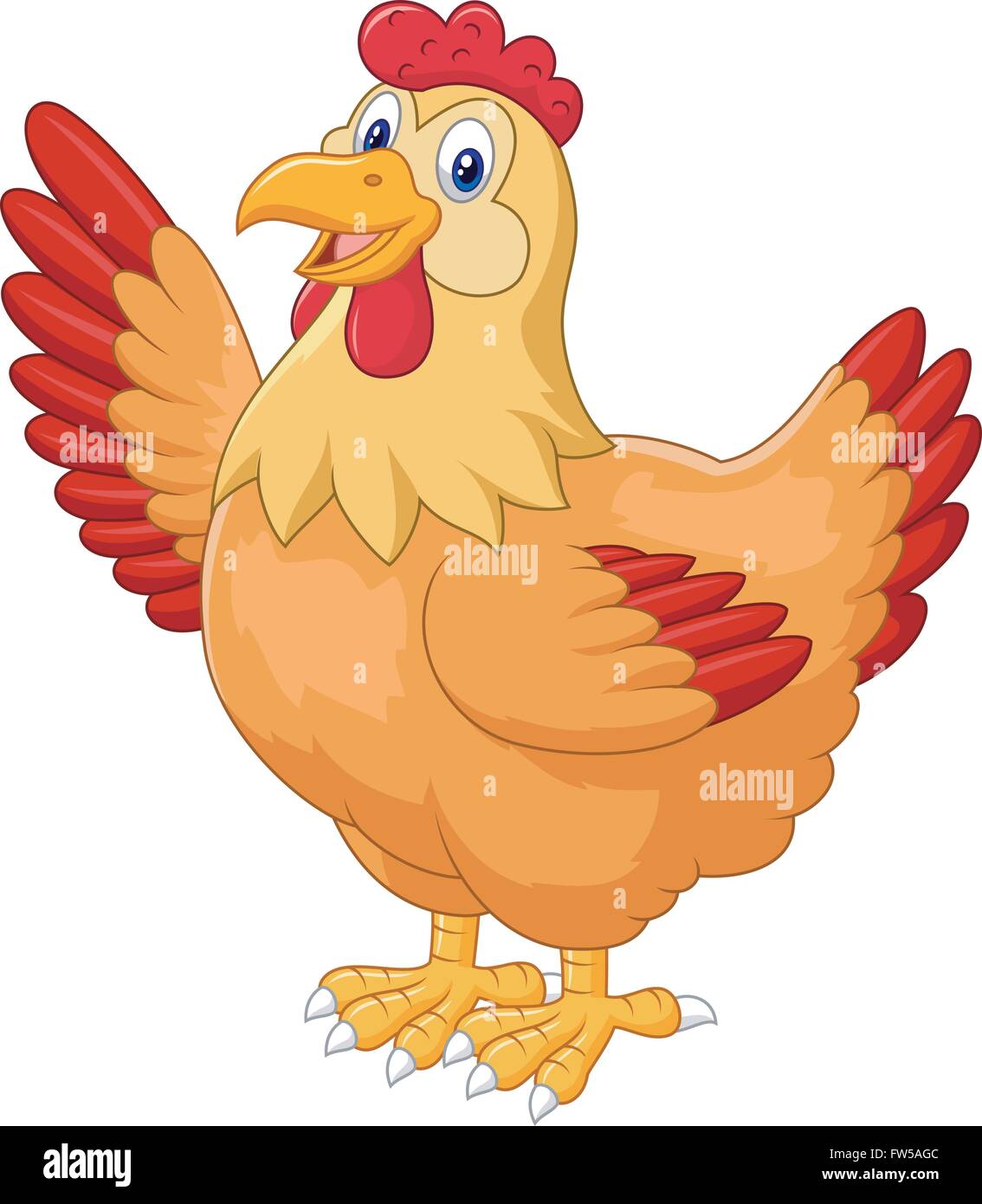 Cartoon chicken family hi-res stock photography and images - Alamy