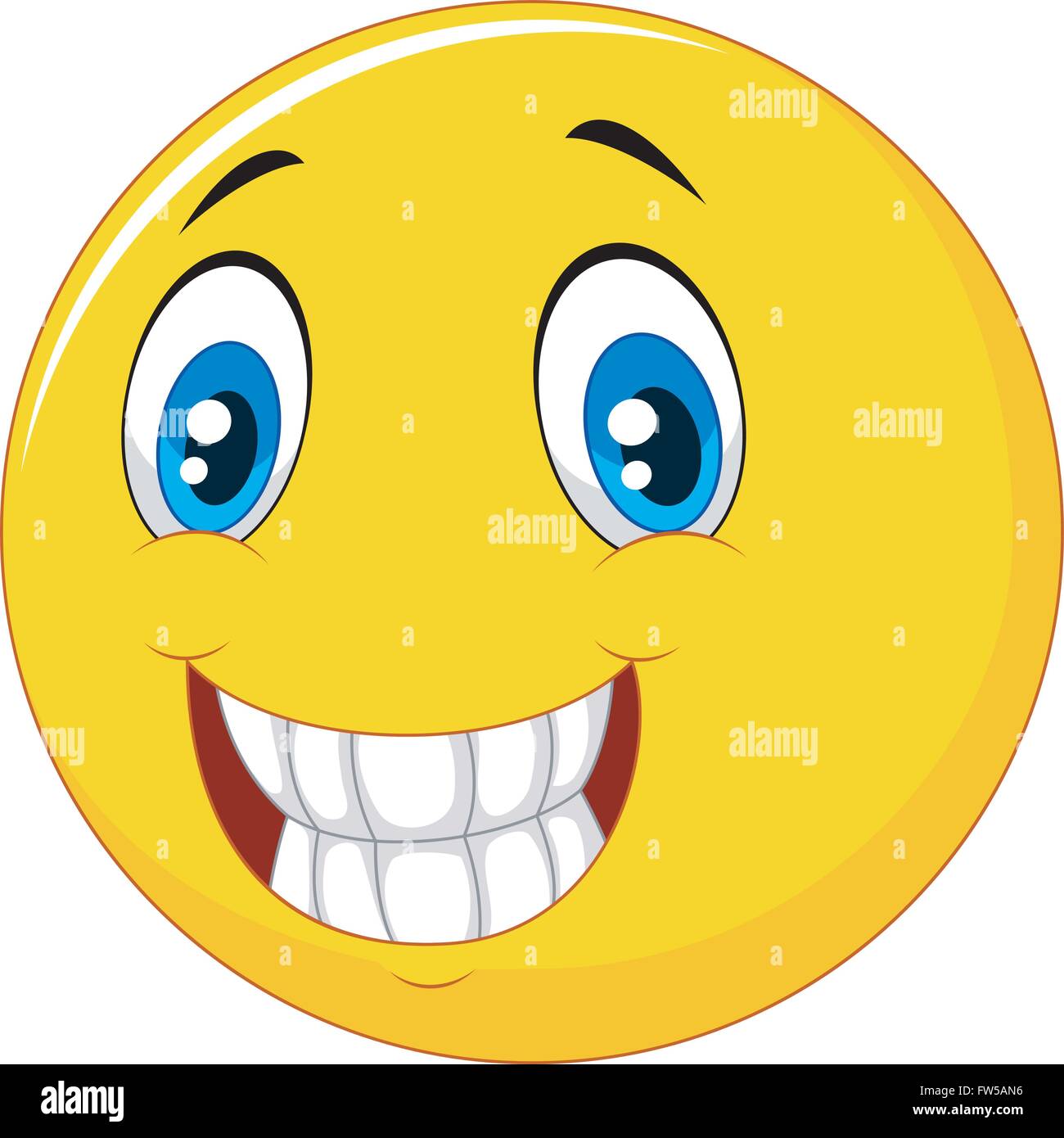 Happy smiley face Stock Vector Image & Art - Alamy
