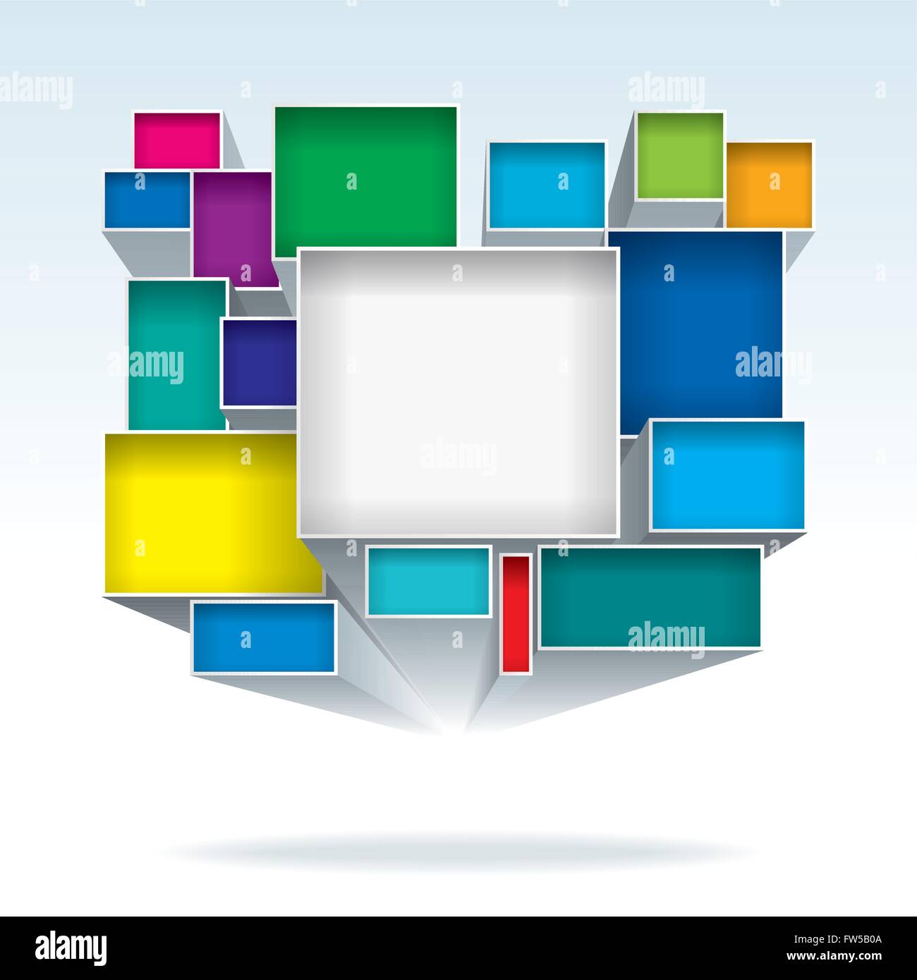 Boxes wardrobe Stock Vector Images - Alamy