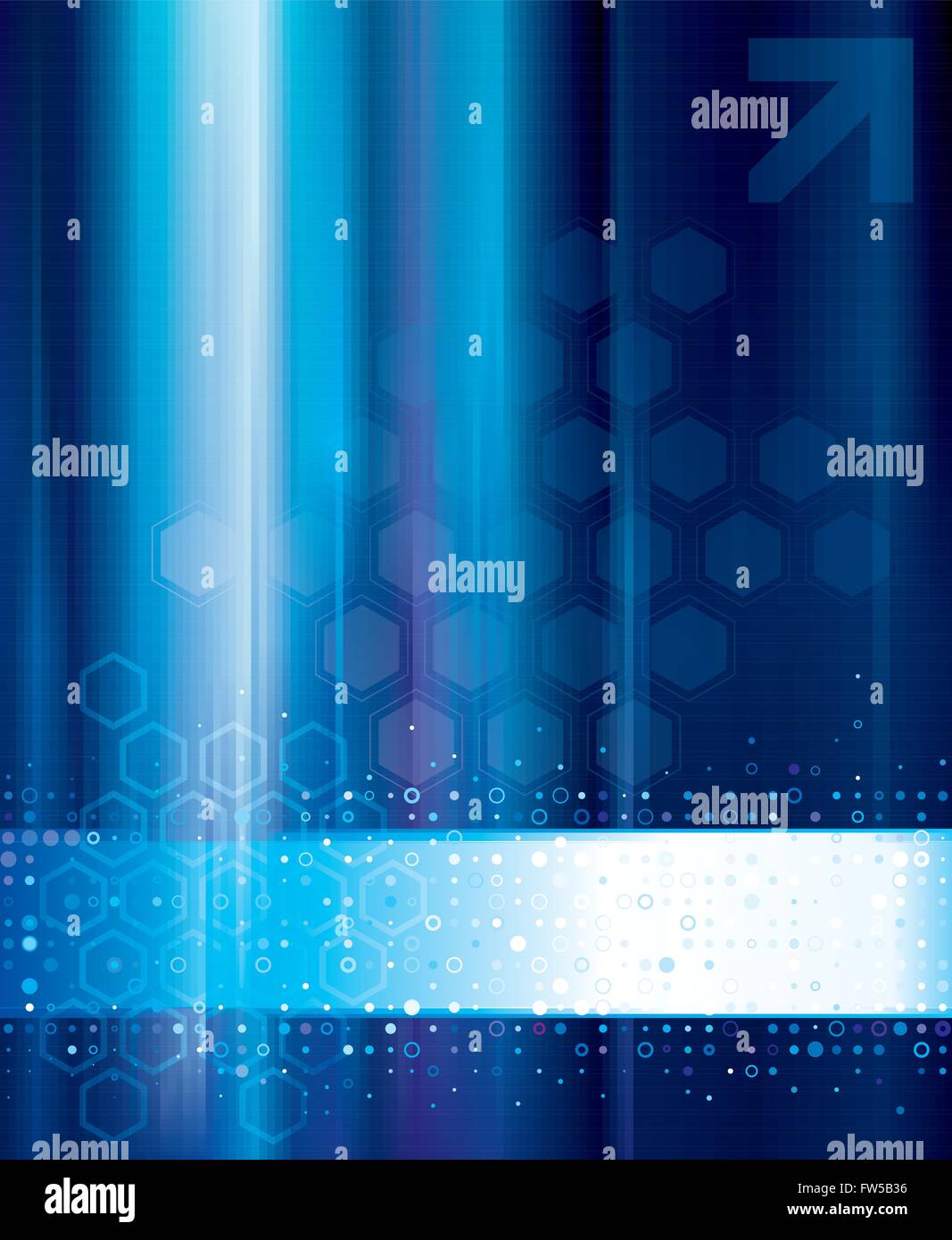 Blue abstract technology digital background Stock Vector Image & Art ...