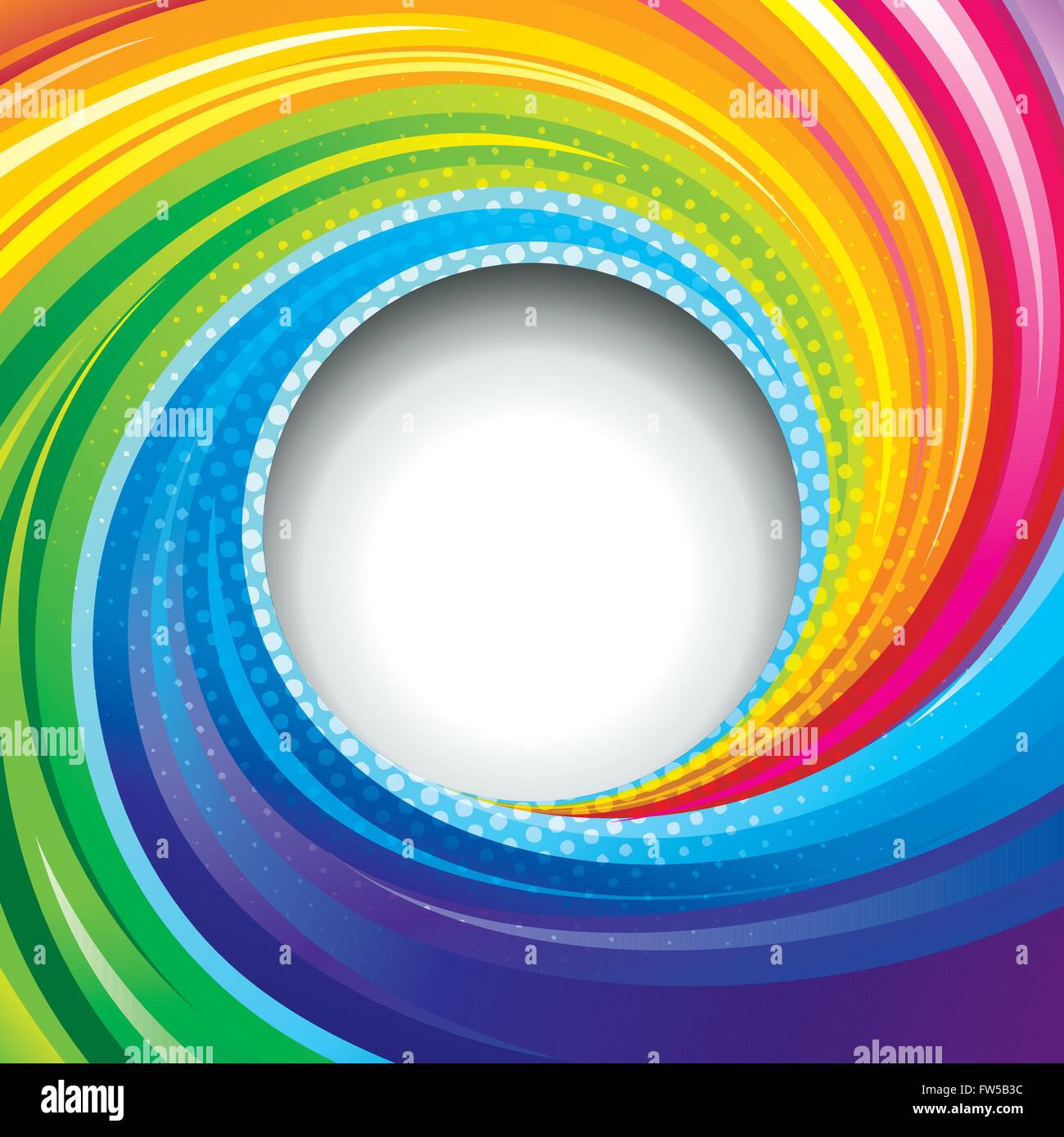 Abstract colorful swirl circle background Stock Vector Image & Art - Alamy
