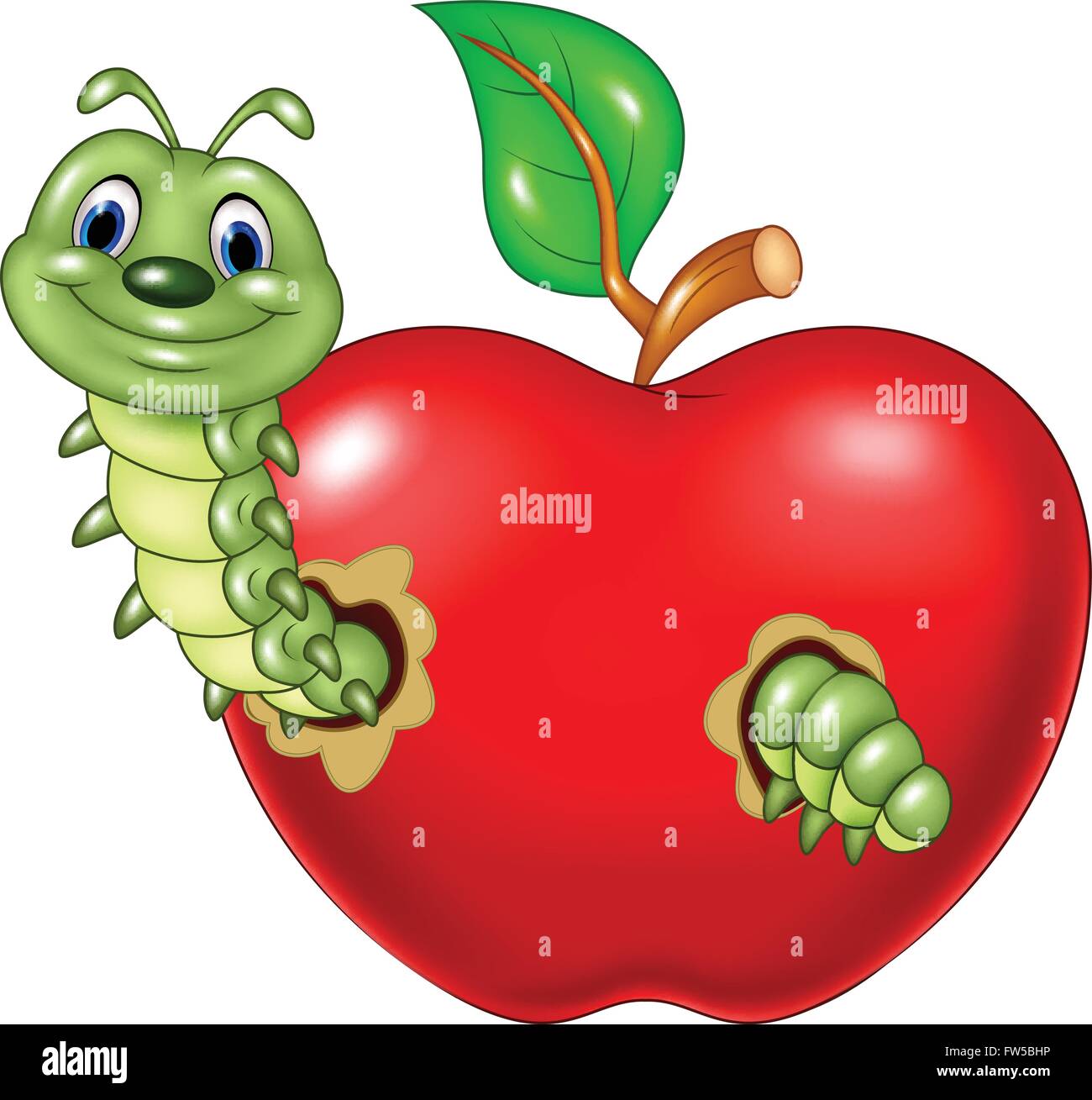Maggot cartoon hi-res stock photography and images - Alamy