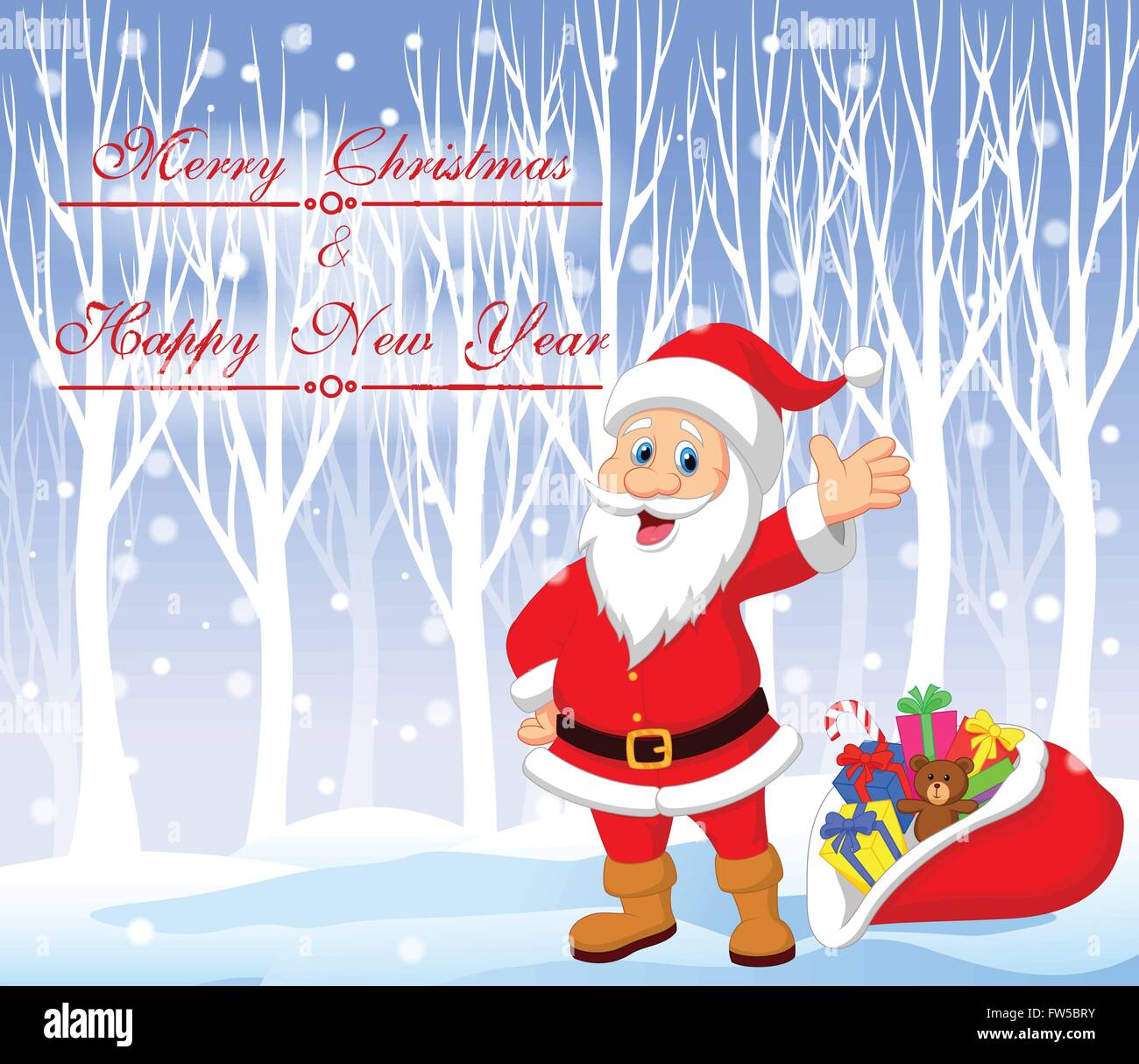 Santa clause party Stock Vector Images - Alamy