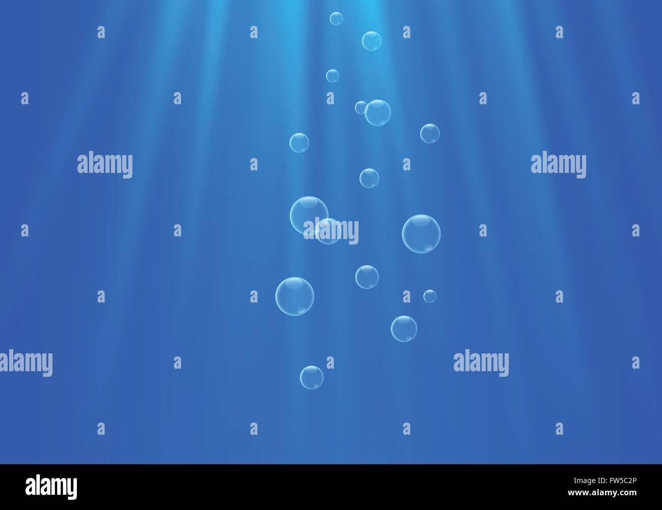 Sea surface below Stock Vector Images - Alamy