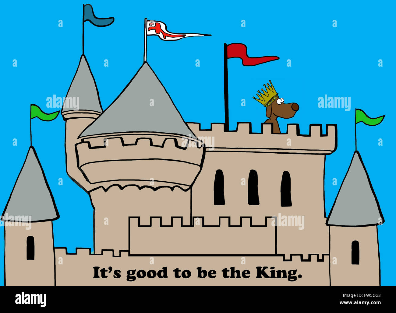 King of the castle hi-res stock photography and images - Alamy