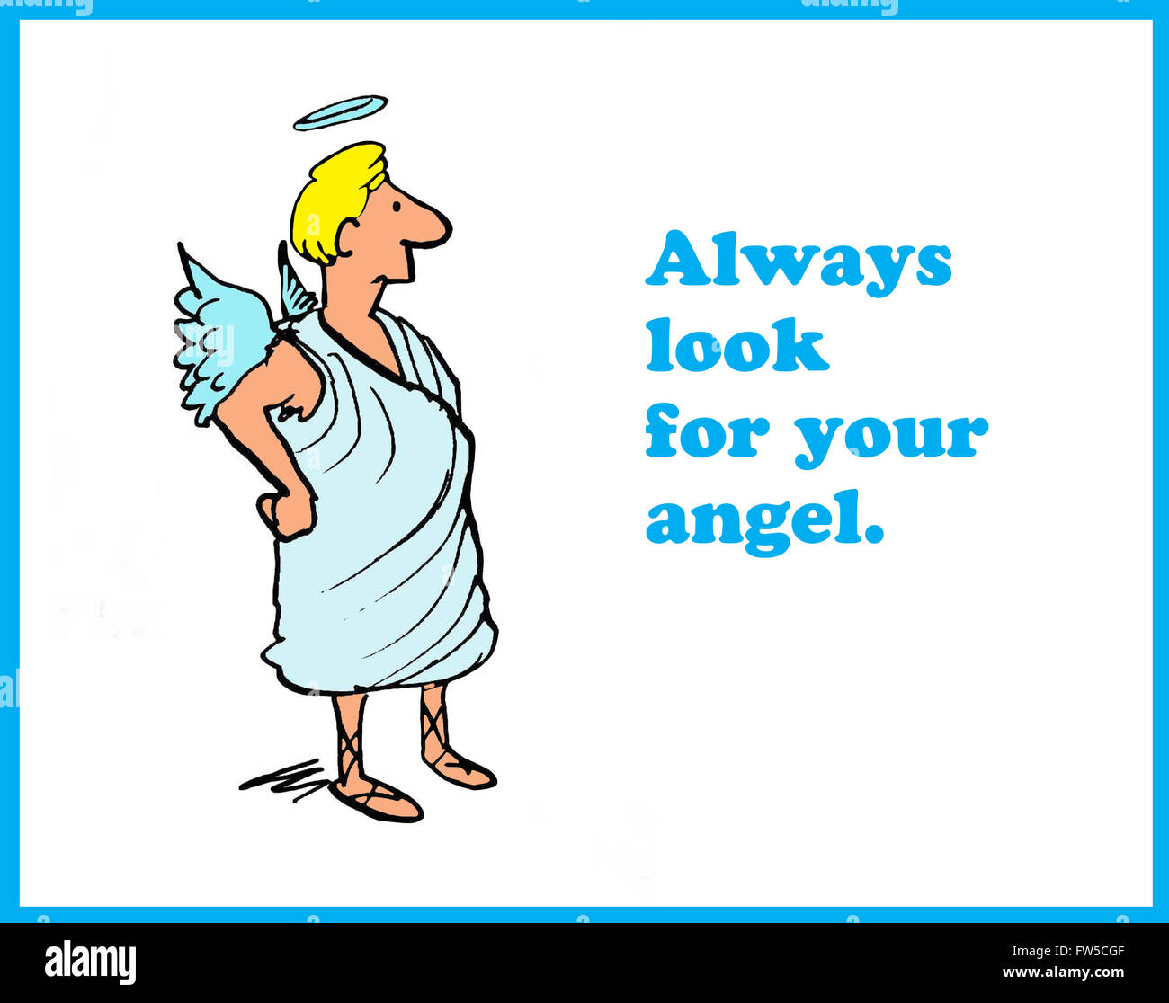 Humor angel hi-res stock photography and images - Alamy