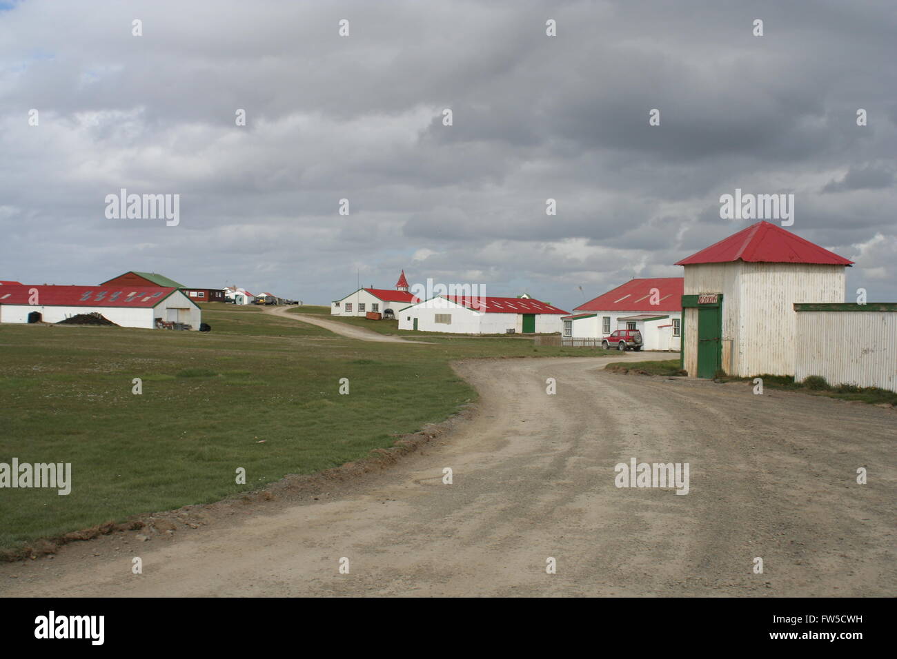 Goose Green, West Falkland Stock Photo - Alamy