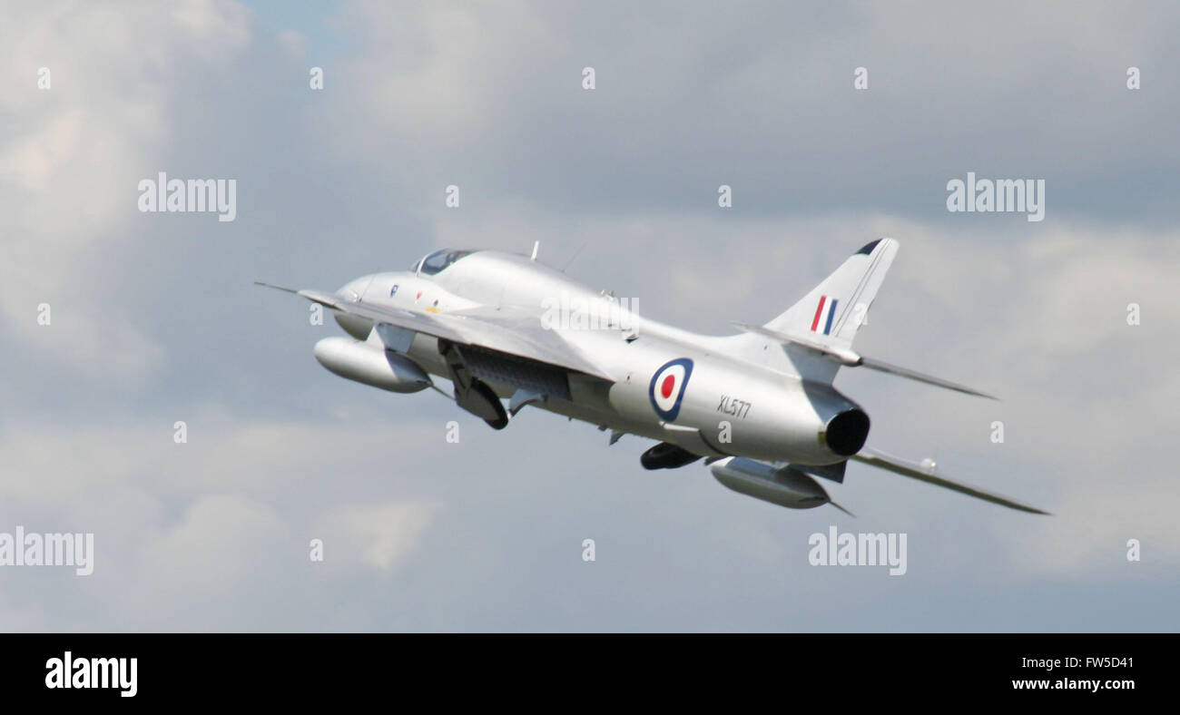 Red hawker hunter hi-res stock photography and images - Alamy