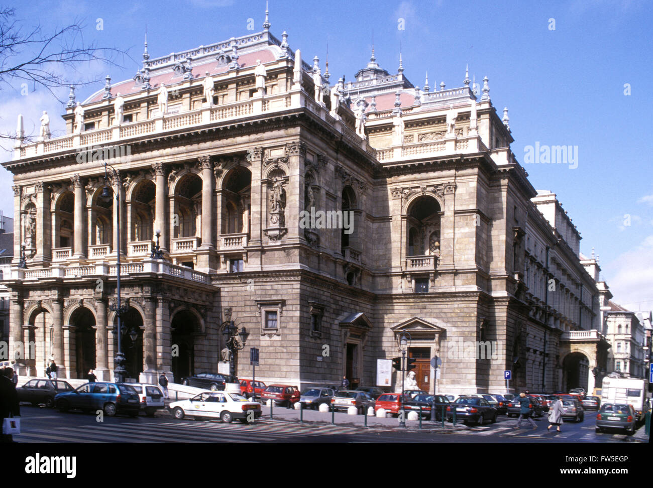 BUDAPEST - OPERA HOUSE-exterior Stock Photo - Alamy