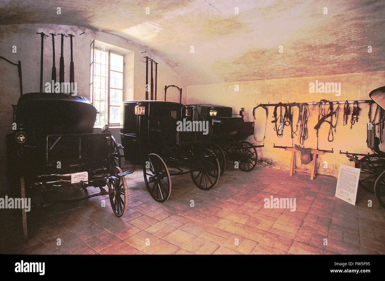 Villa Sant' Agata, outside Busseto, Parma, Italy. Stables in Giuseppe ...