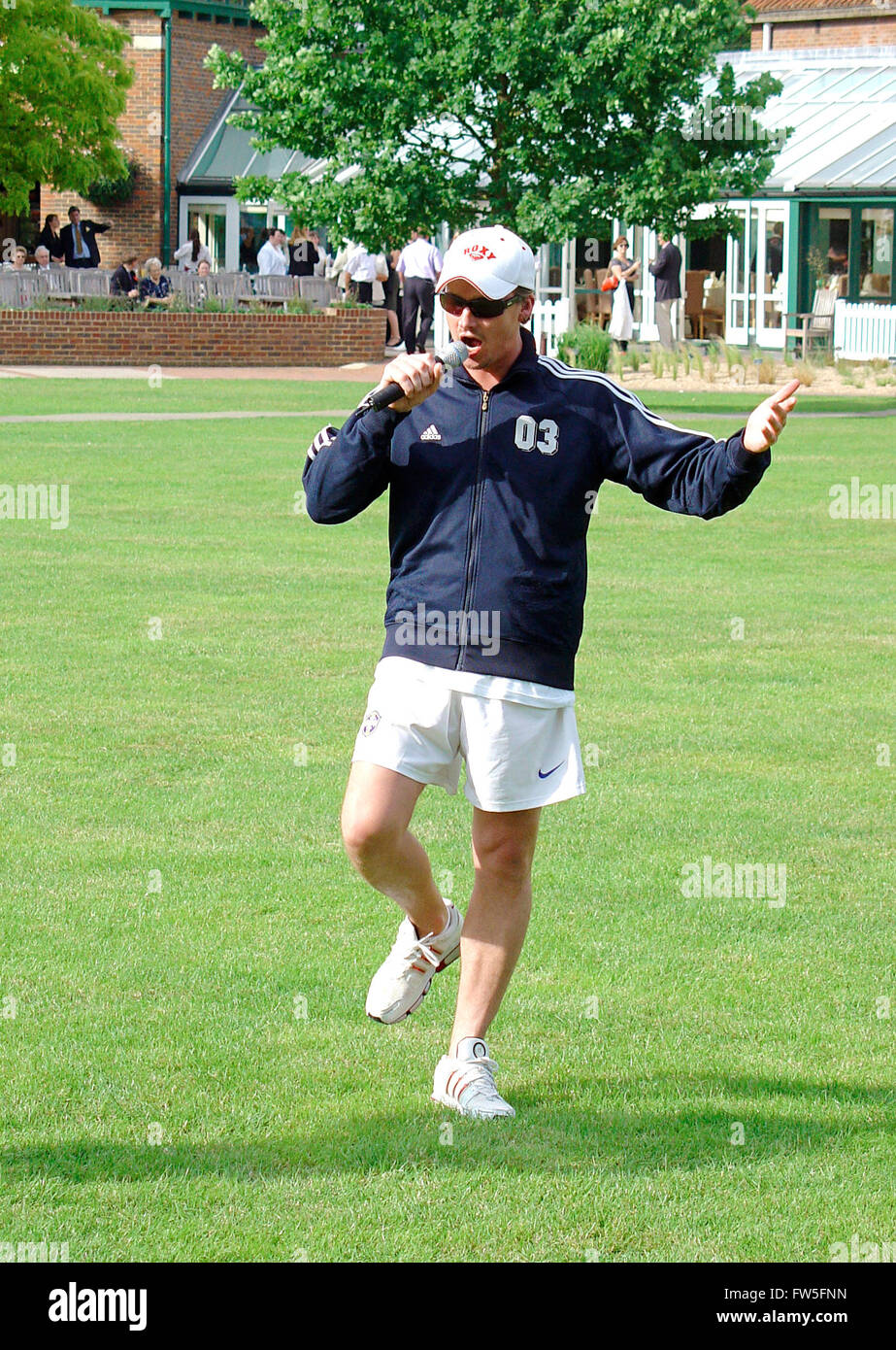 Russell Watson - rehearsing at open-air concert RHS Wisley - British ...
