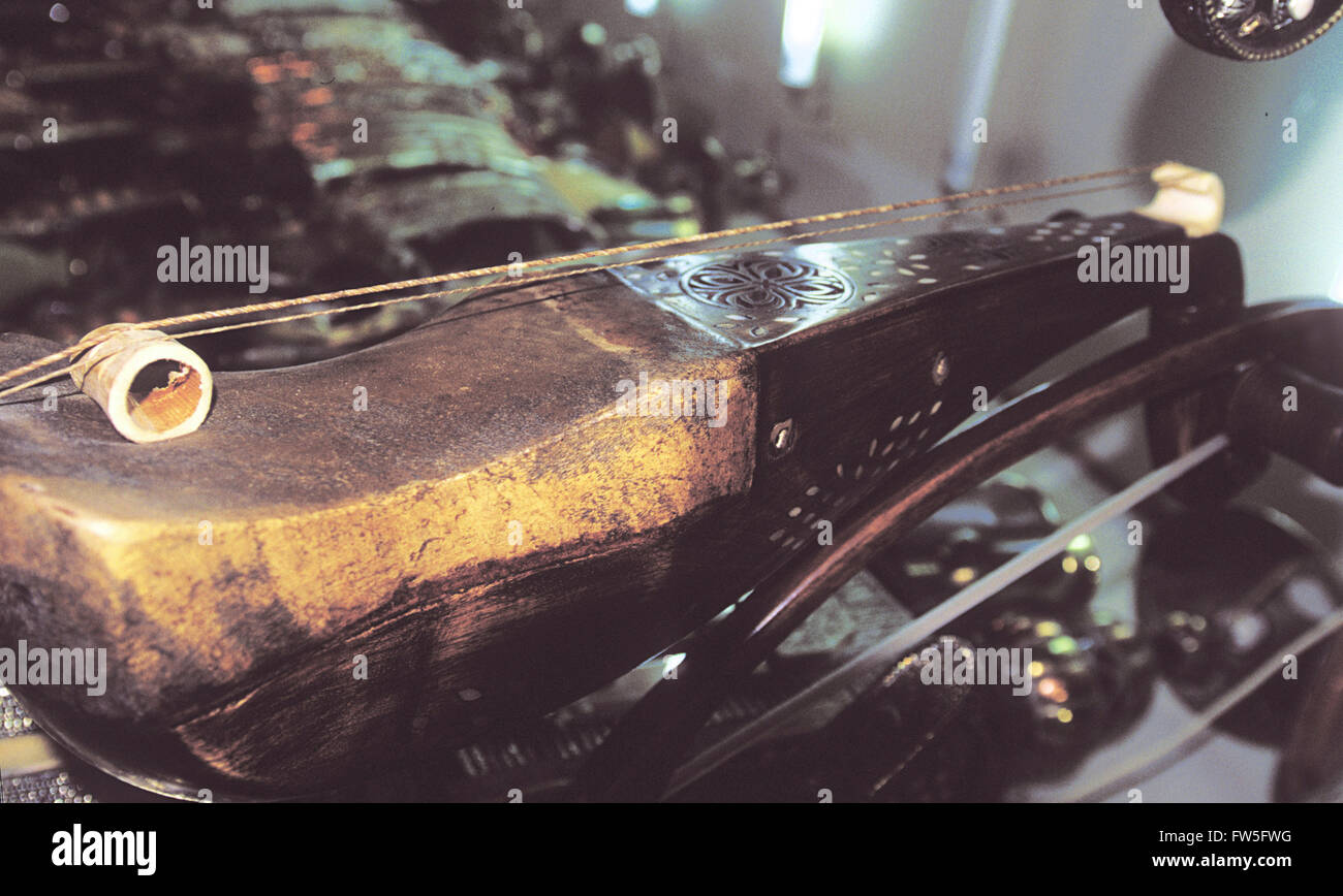 Erbeb - photo of an Arab two string fiddle of the Berber group of ...