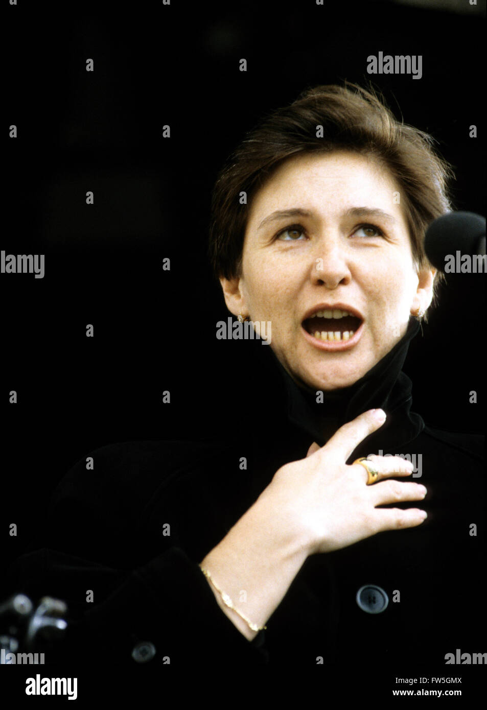 Isabel Rey, Soprano Stock Photo - Alamy