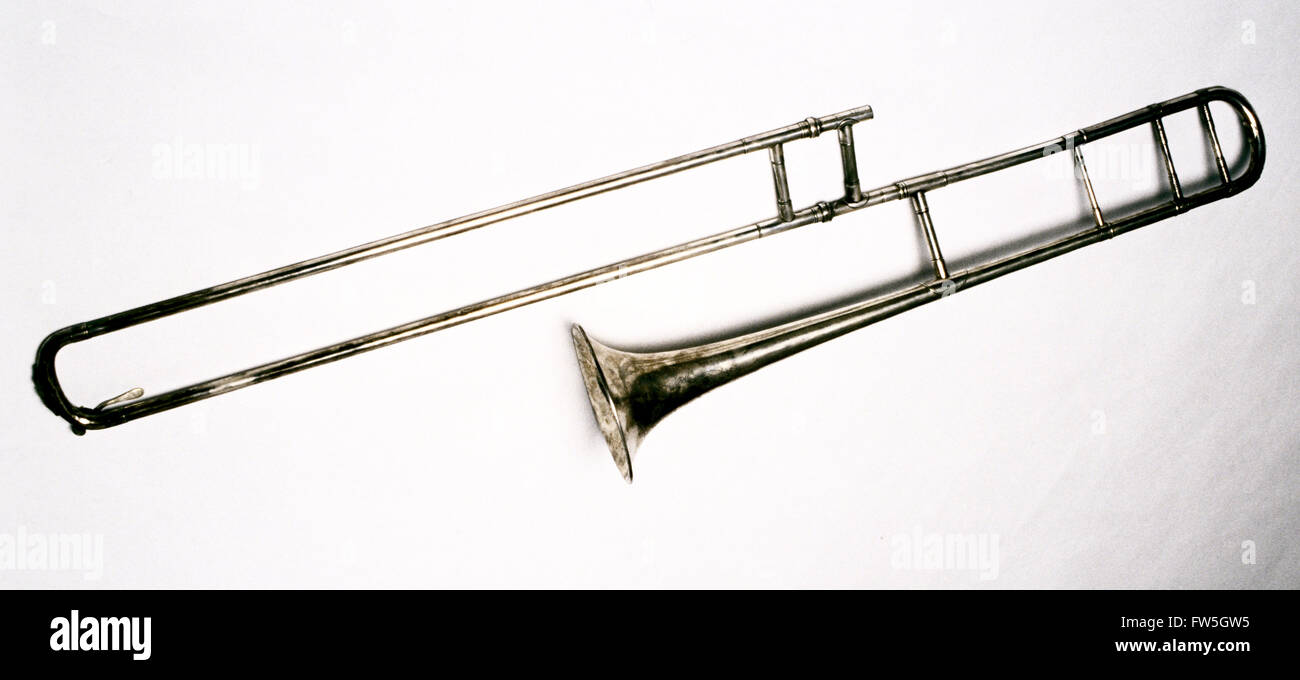 Trombone. Besson Standard, London Stock Photo - Alamy