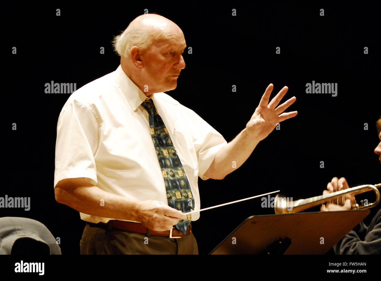 Professor Dr. Donald Hoskins MBE, conductor and founder of Aminta ...