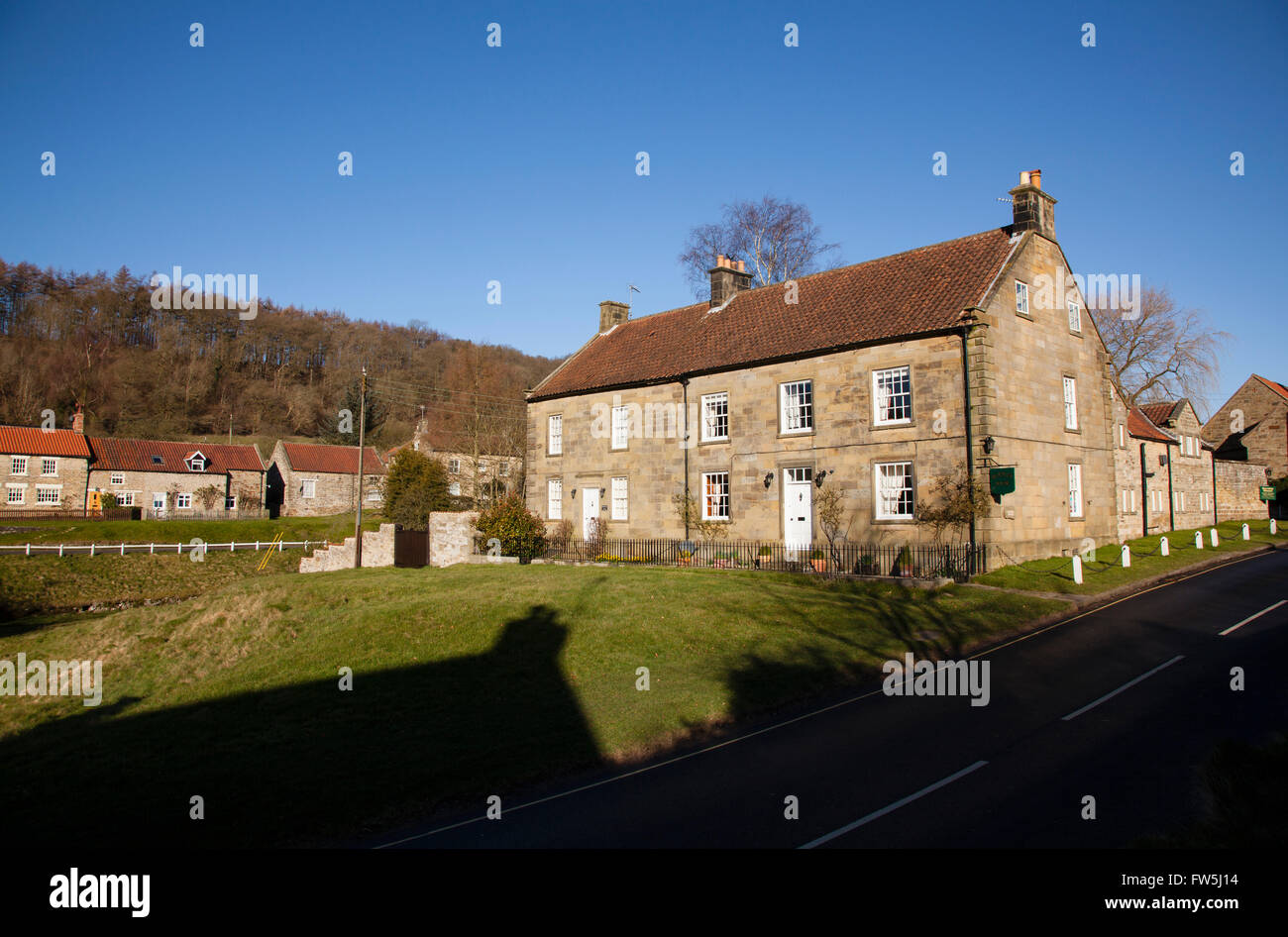 Hutton-le-Hole, North Yorkshire Moors Stock Photo - Alamy