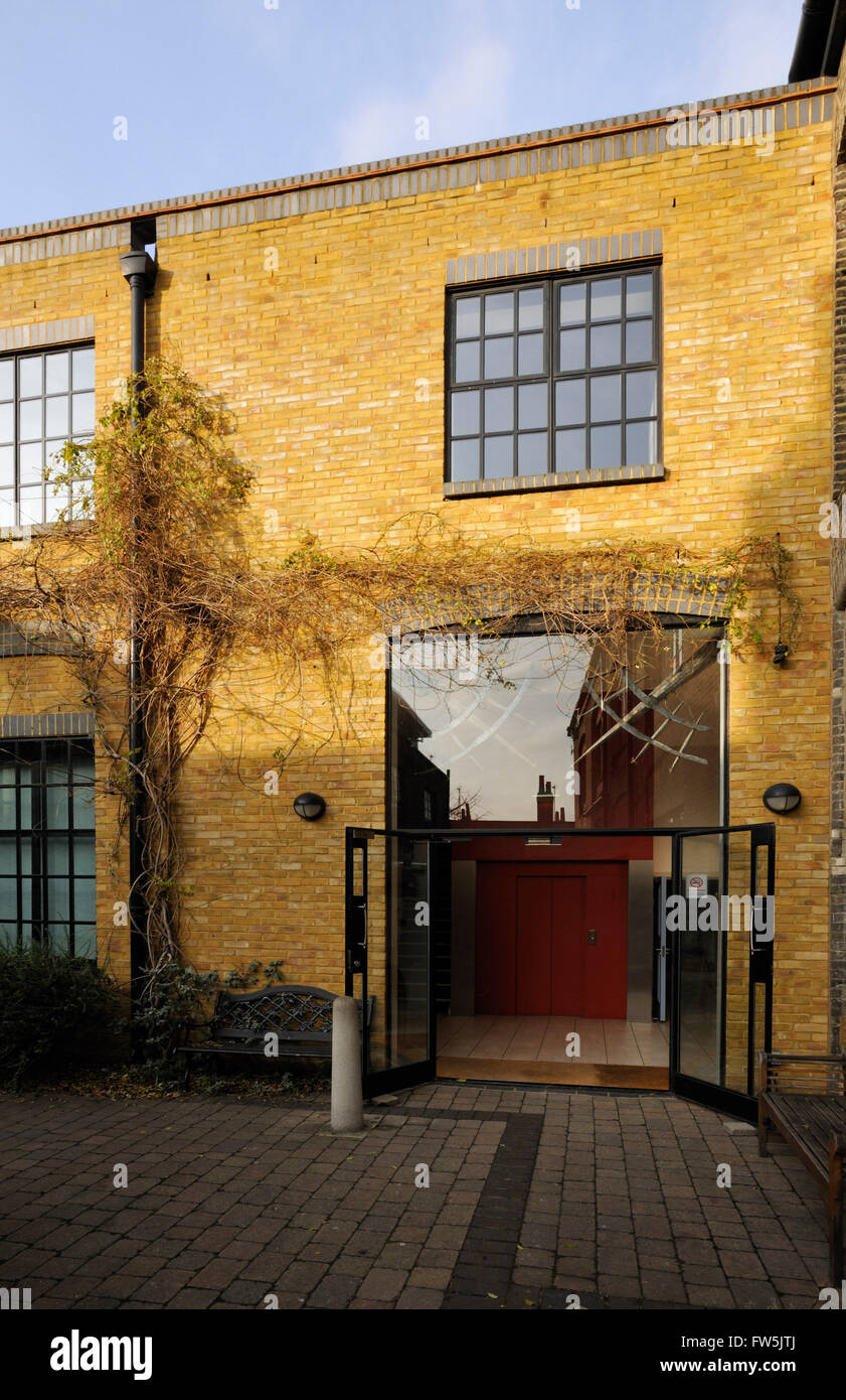 Exterior of The Warehouse, Steed St., Waterloo, rehearsal studios of ...