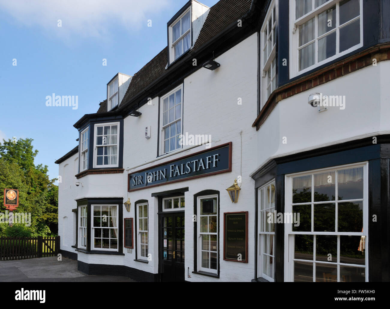 Sir John Falstaff Inn, opposite Charles Dickens's last home at Gad's ...