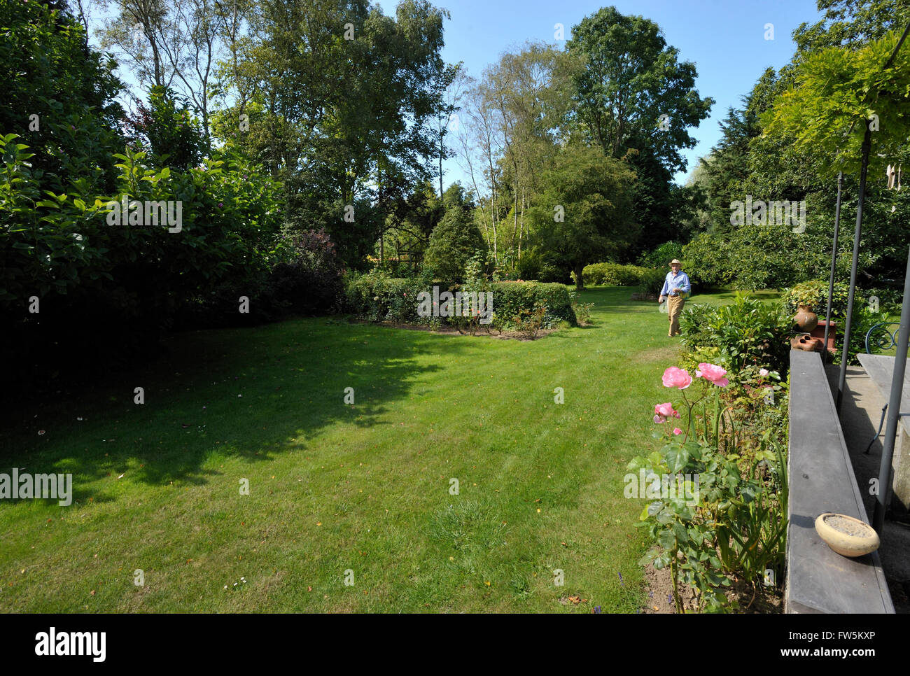 garden of the cottage in Condette, Allée Charles Dickens, outside ...