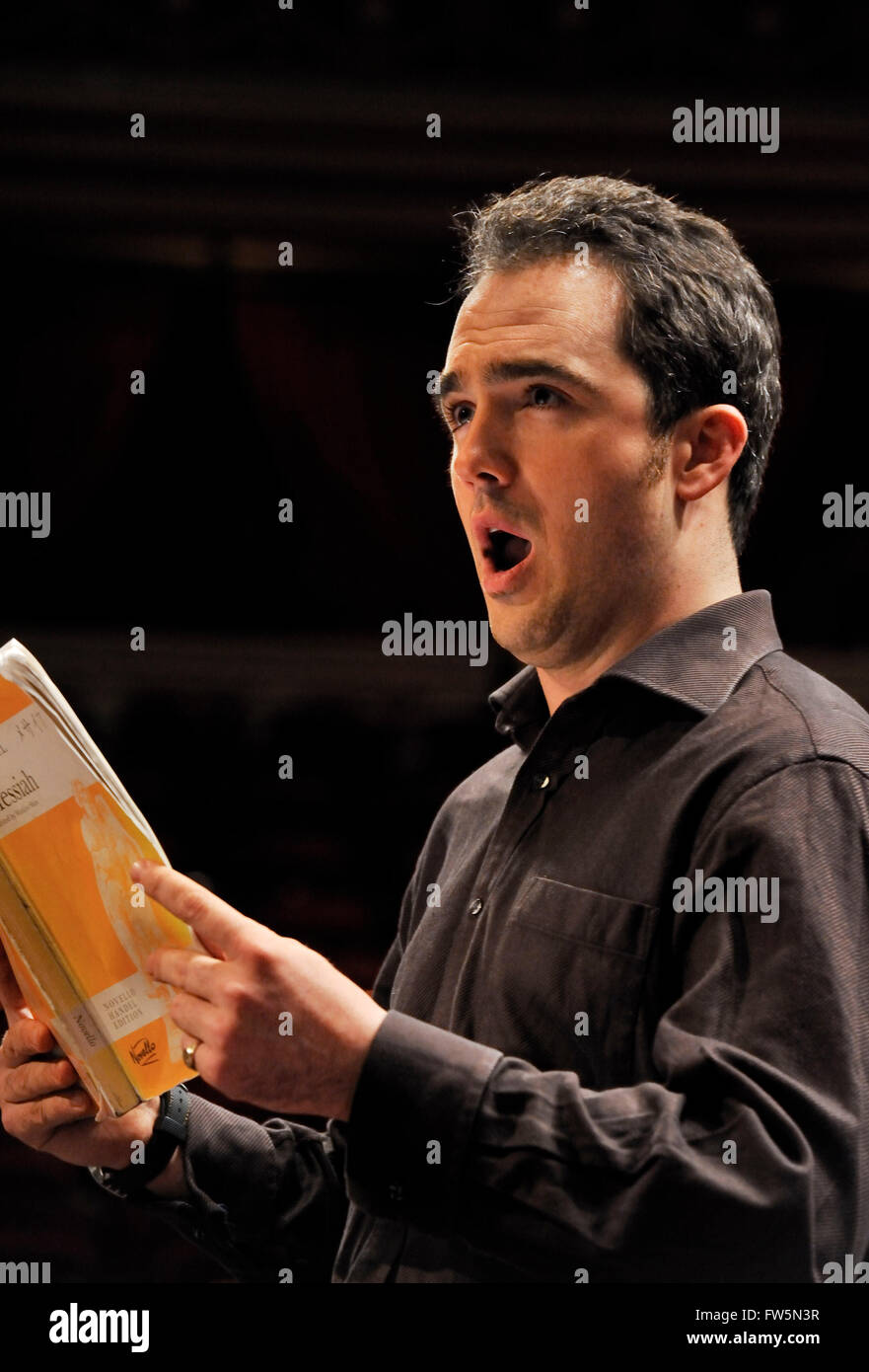 Samuel Evans, baritone, appearing with the Really Big Chorus, London's ...