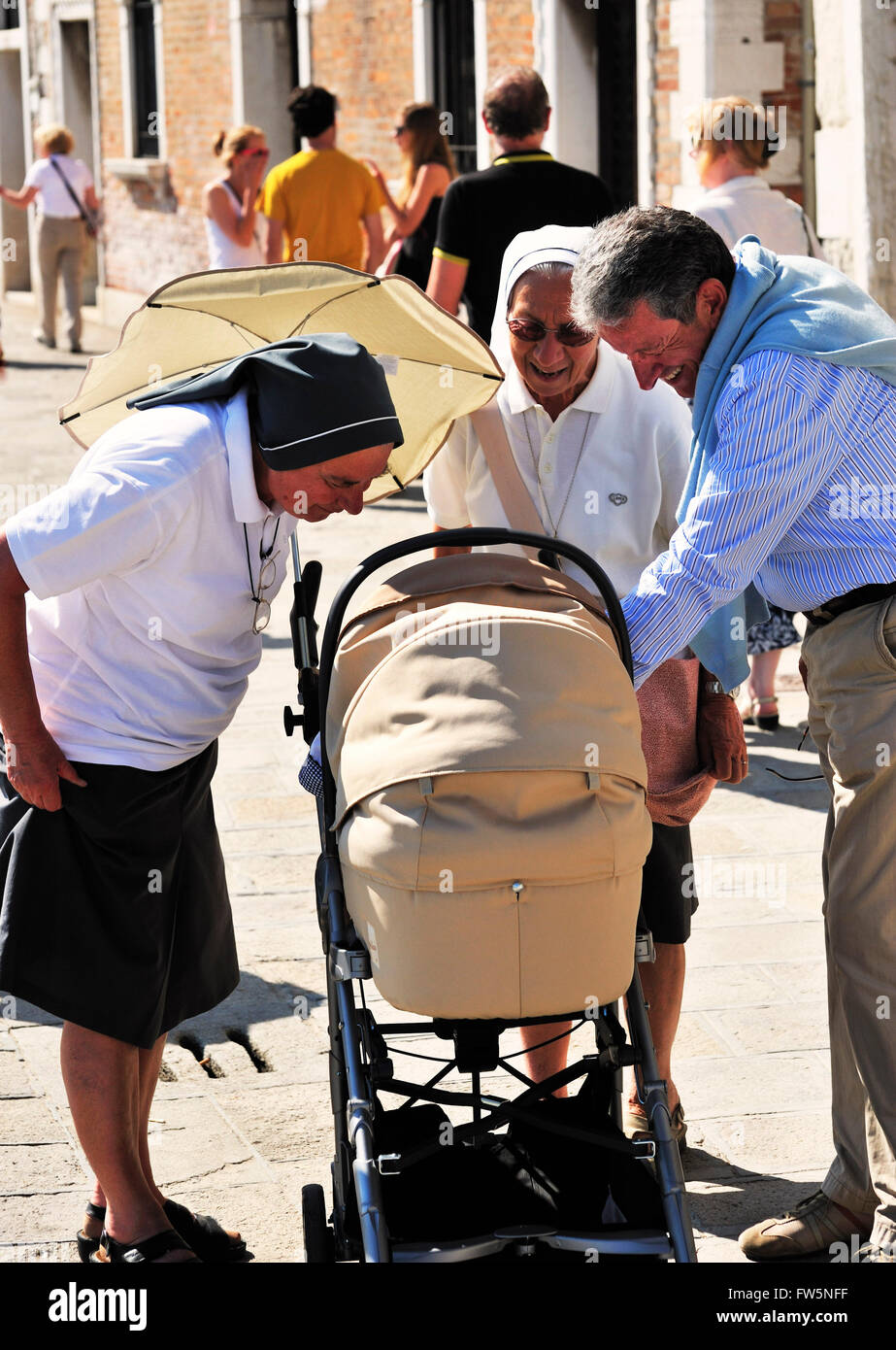 Nuns pram hi-res stock photography and images - Alamy