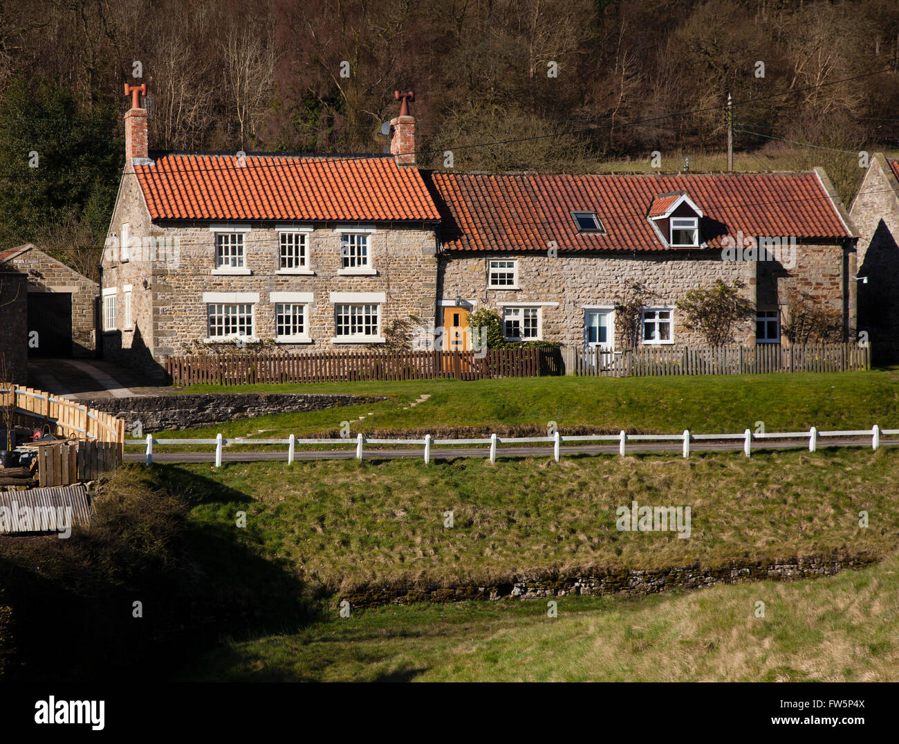 Hutton-le-Hole, North York Moor National Park Stock Photo - Alamy