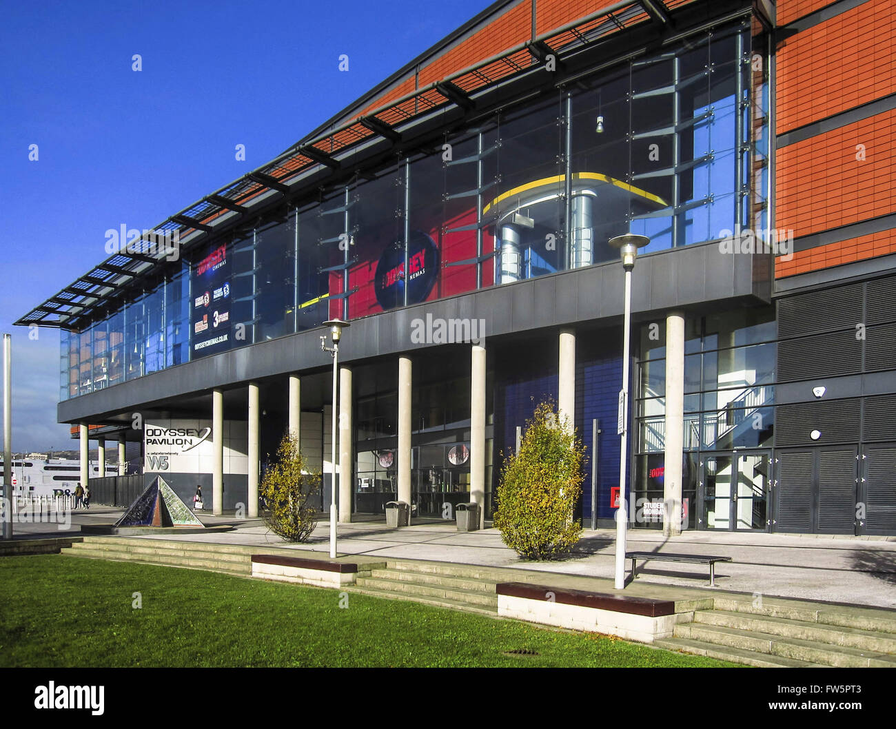 Exterior, The Odyssey Arena,sports and entertainment centre situated in ...