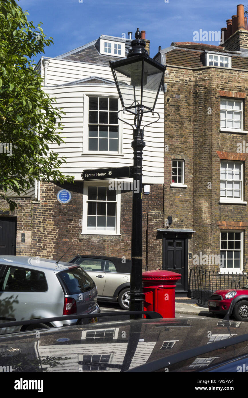 George Romney house, old Hampstead village, London NW3. Home of the ...