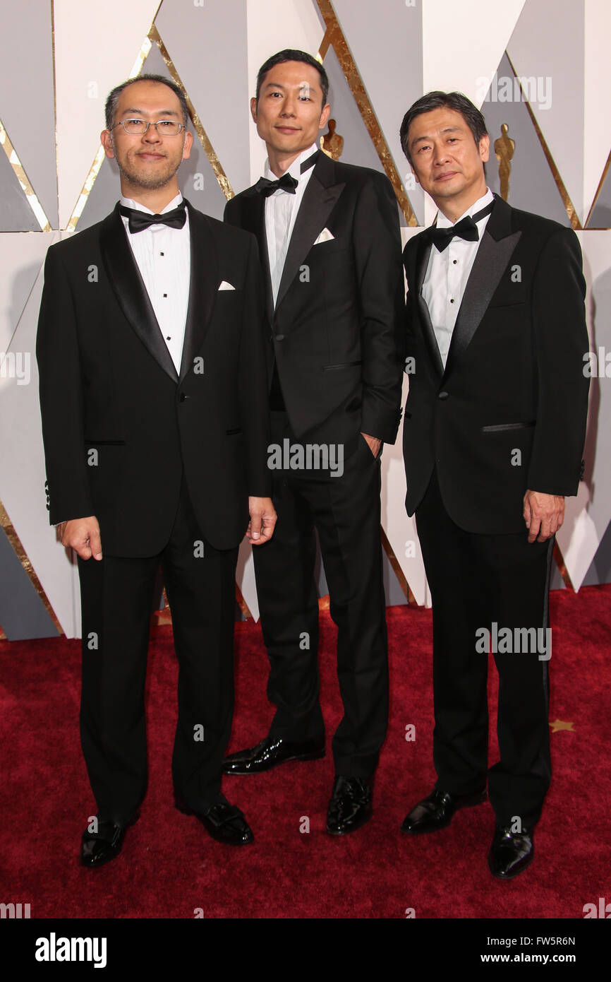 88th Annual Academy Awards at the Dolby Theatre Featuring: Hiromasa ...