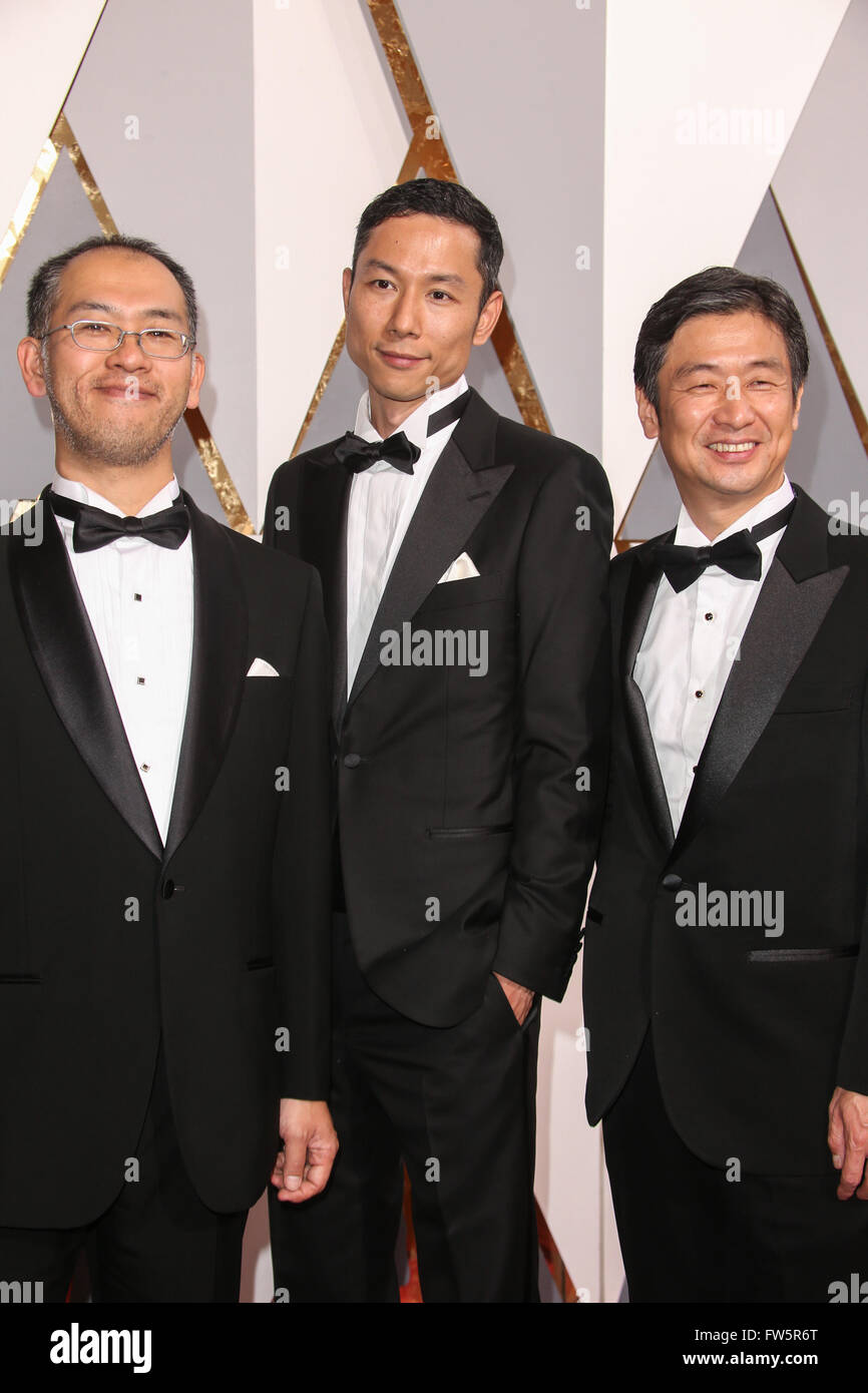 88th Annual Academy Awards at the Dolby Theatre Featuring: Hiromasa ...