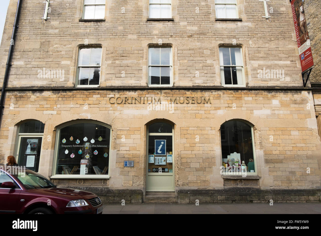 Corinium Museum in Park Street, Cirencester, Gloucestershire, UK Stock ...