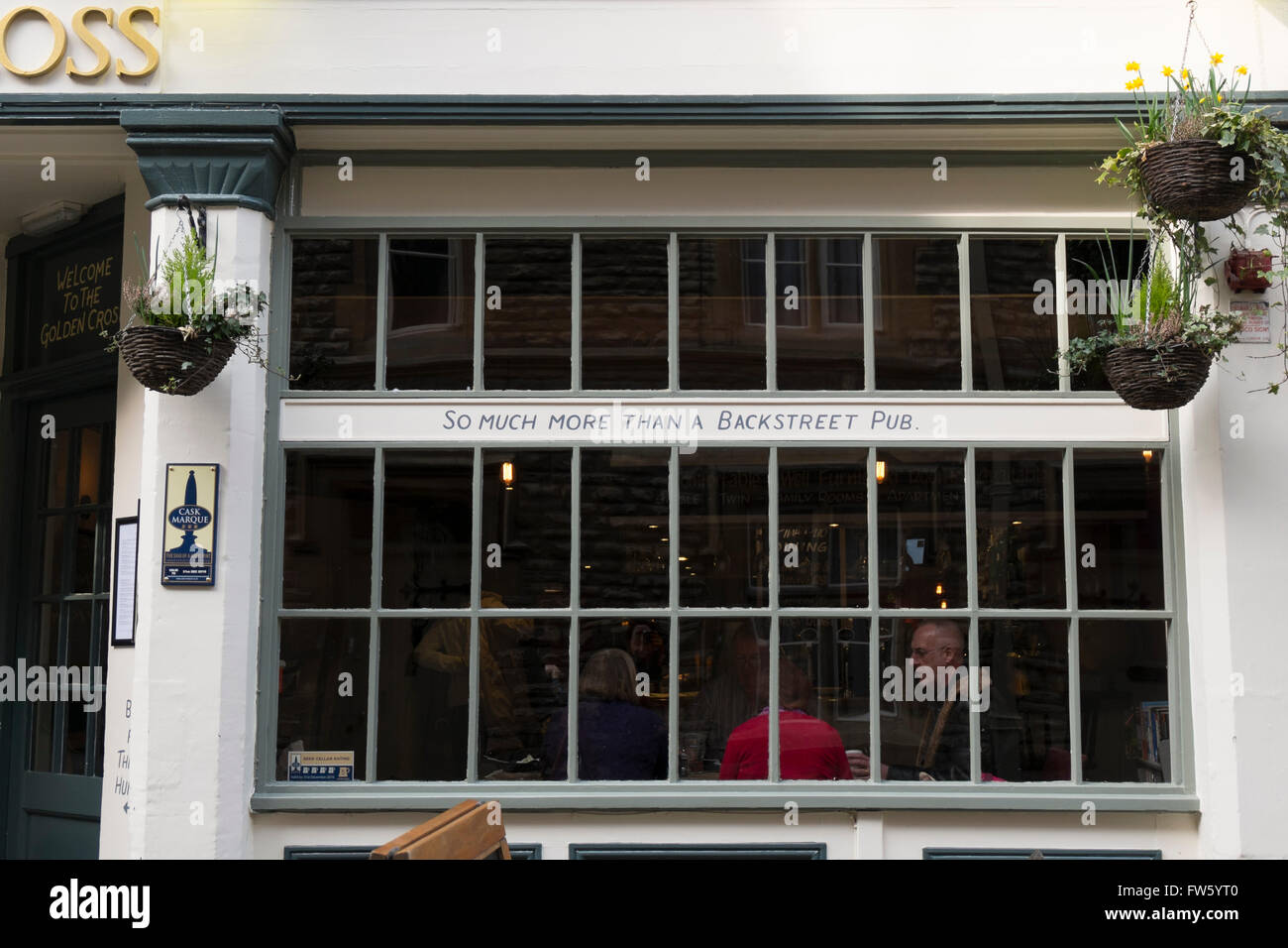 The Golden Cross pub in Black Jack Street, Cirencester, Gloucestershire ...