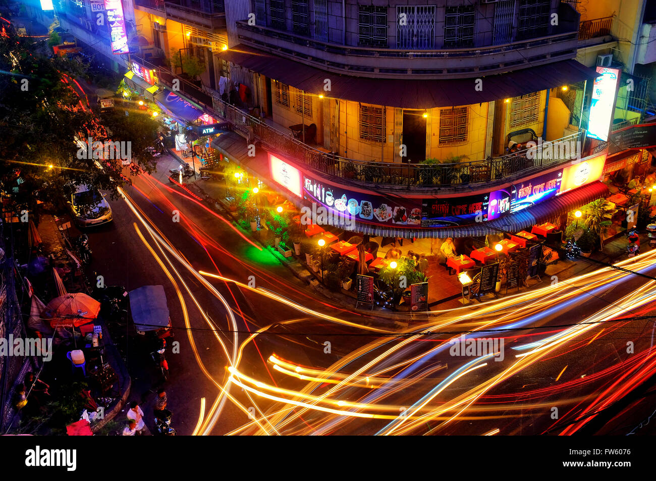 Phnom penh nightlife hi-res stock photography and images - Alamy