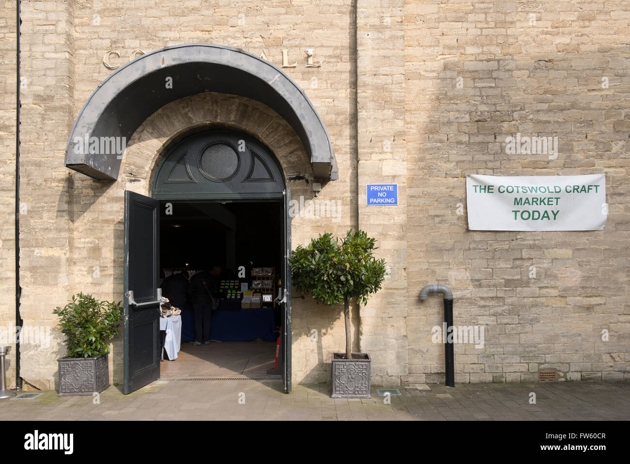 Refurbished Corn Hall and Corn Hall Arcade in Market Place, Cirencester ...