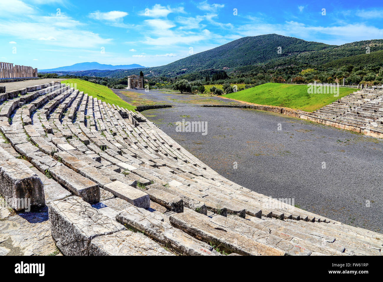 ruins in Ancient Messina, Peloponnes, Greece Stock Photo - Alamy
